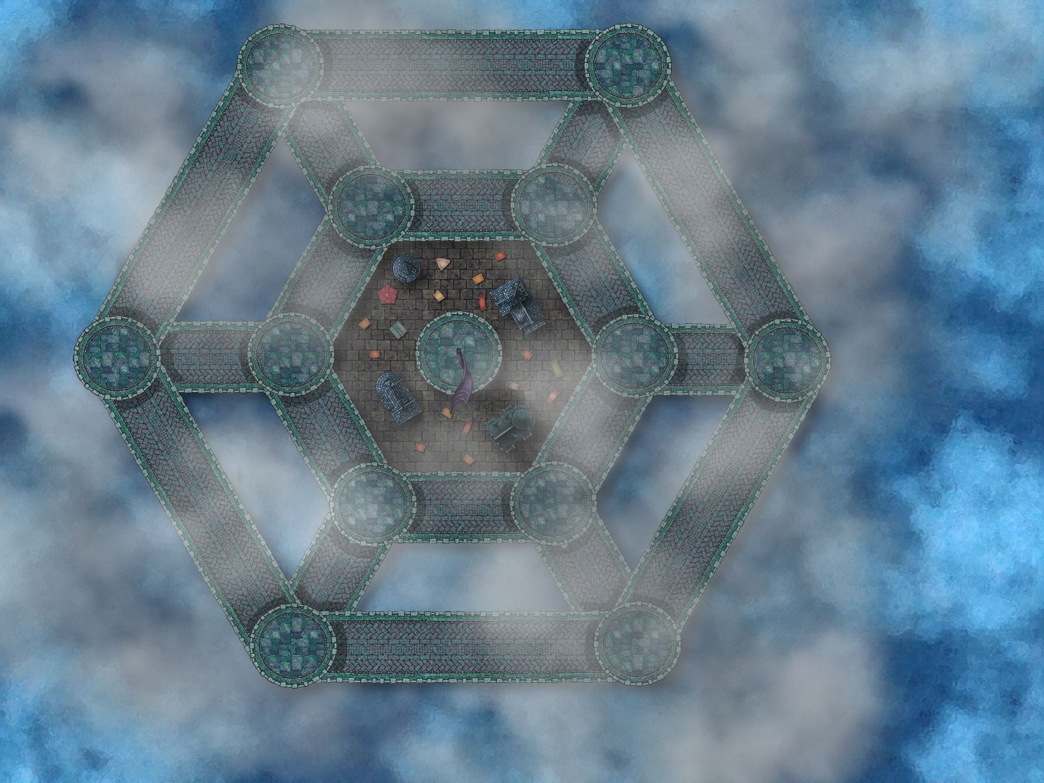 Cloud Castle | Inkarnate - Create Fantasy Maps Online