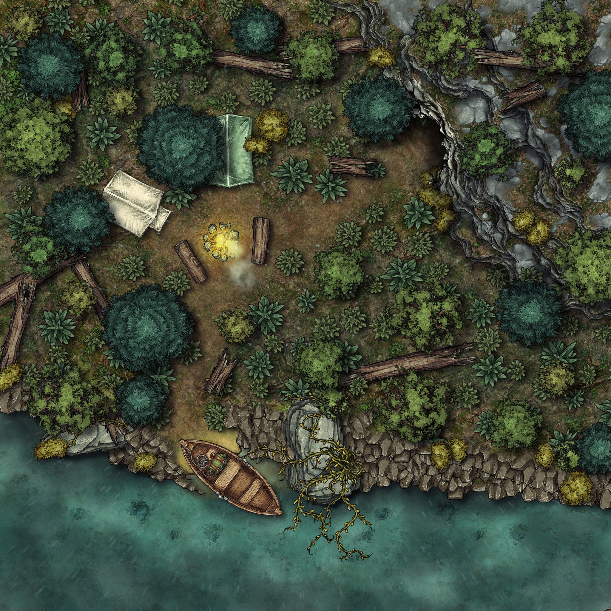 The camp | Inkarnate - Create Fantasy Maps Online