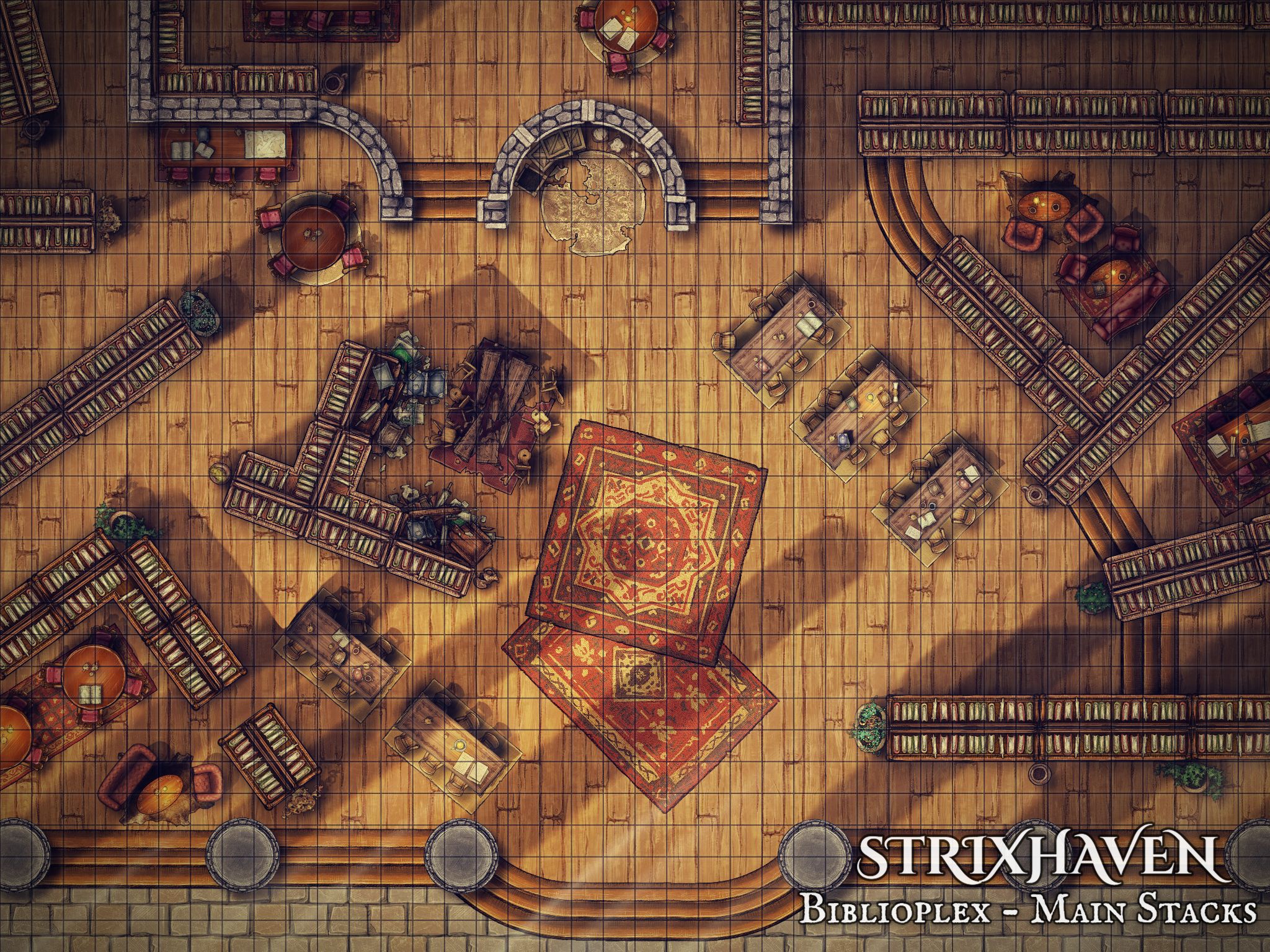 Strixhaven- Main Stacks | Inkarnate - Create Fantasy Maps Online