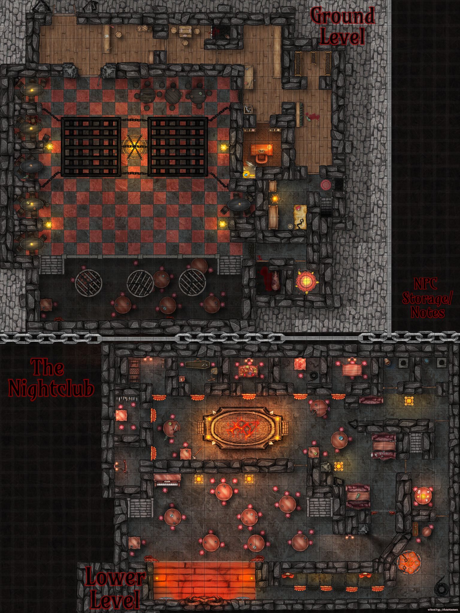 Rakdos "Notorious Nightclub" | Inkarnate - Create Fantasy Maps Online