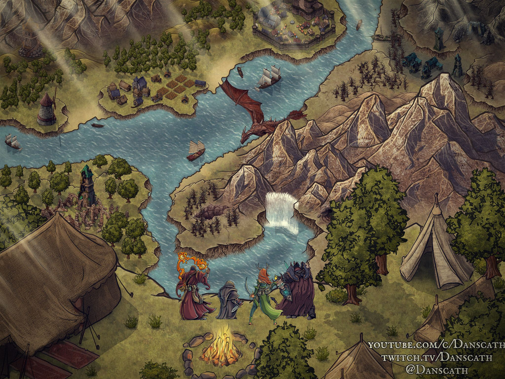 Pathfinder 2e - Age of Ashes: Breachill | Inkarnate - Create Fantasy Maps Online