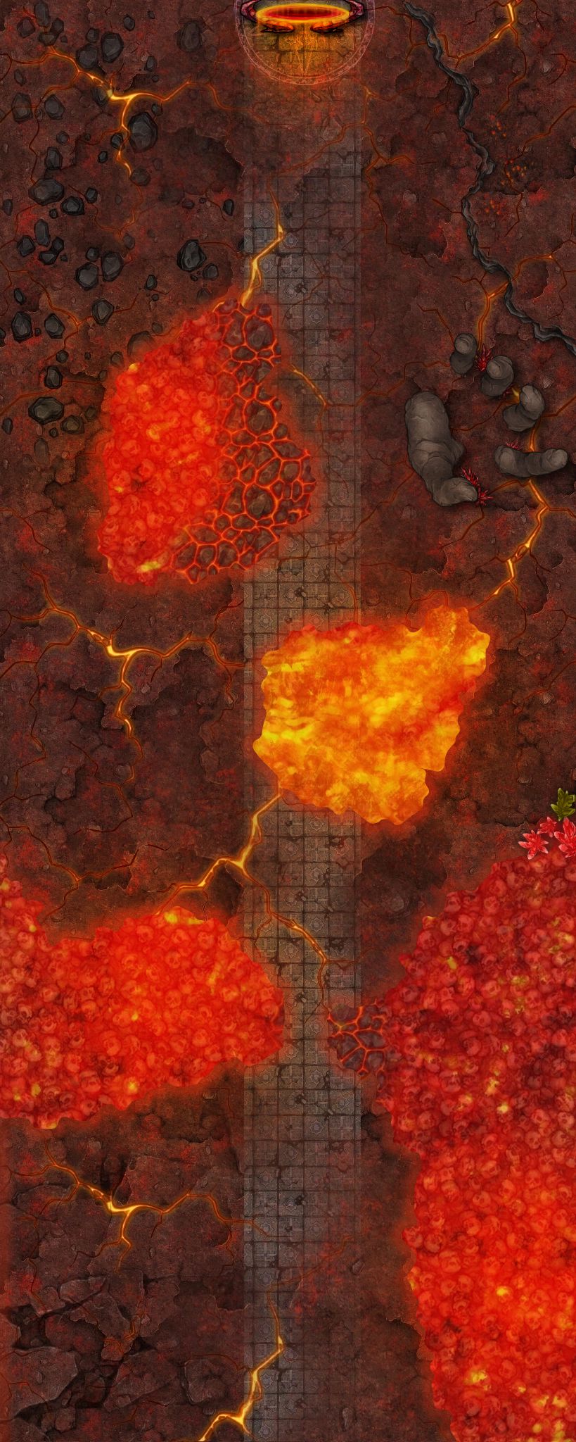 Hellish Road | Inkarnate - Create Fantasy Maps Online