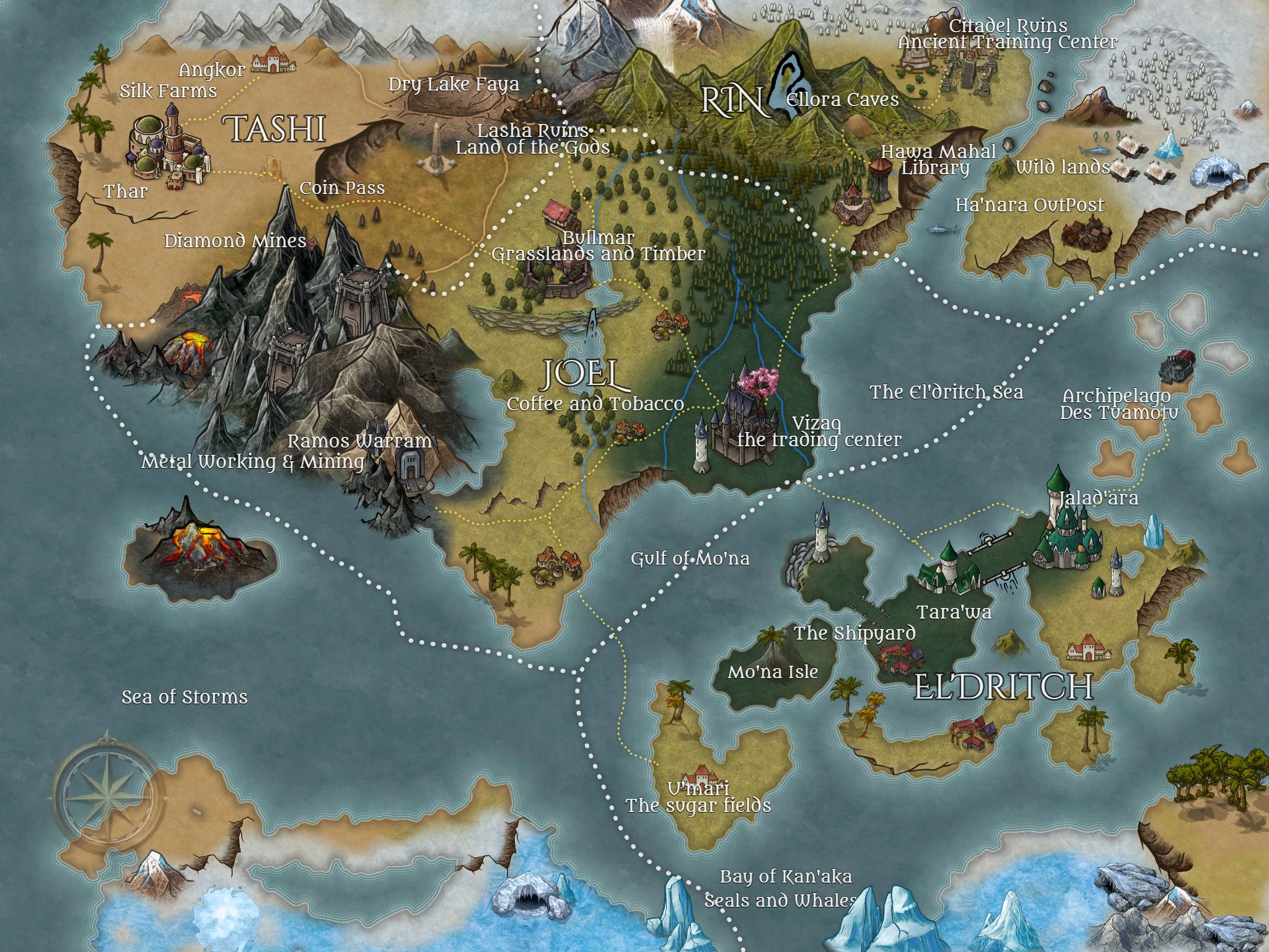 Entelechy | Inkarnate - Create Fantasy Maps Online