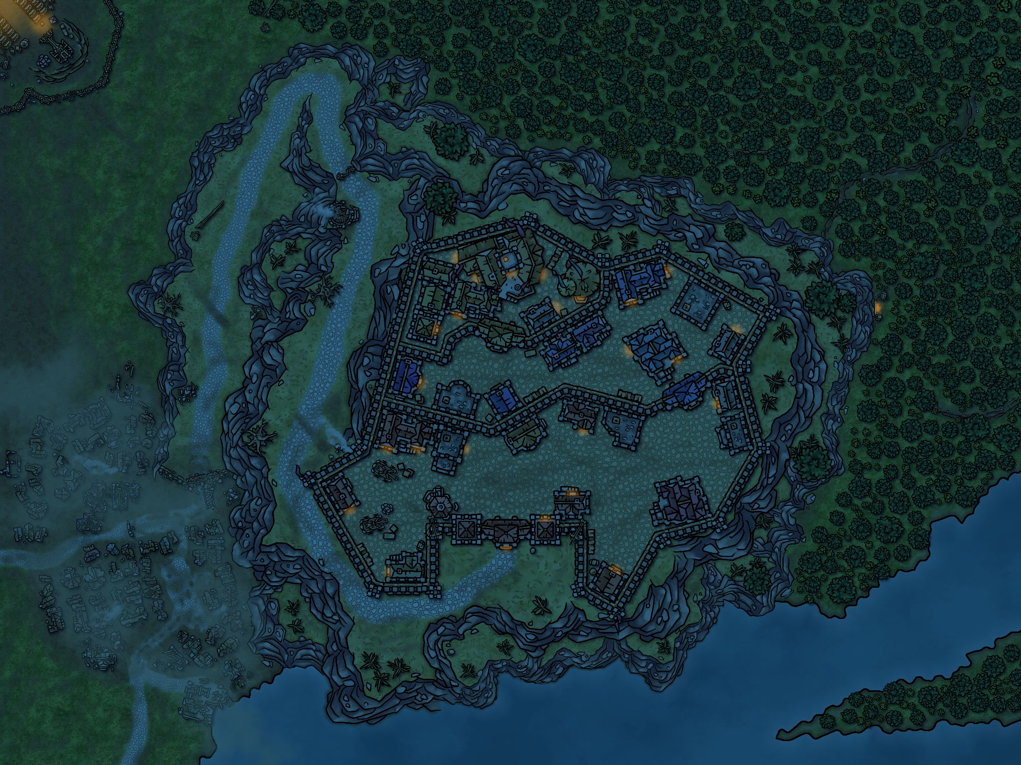 Maptober - #7 Fog of War | Inkarnate - Create Fantasy Maps Online