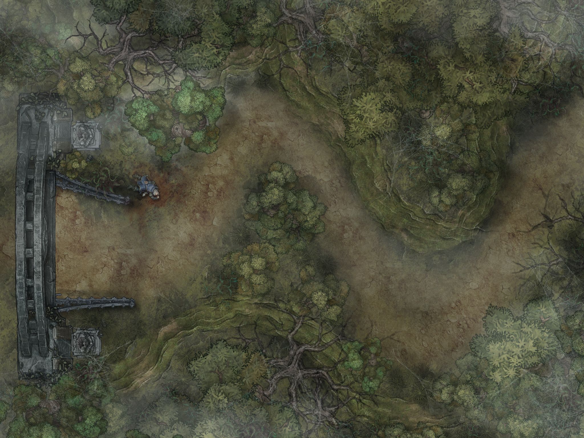 The Gates Of Barovia | Inkarnate - Create Fantasy Maps Online