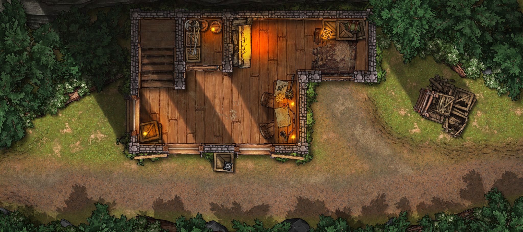 Fortin 01 | Inkarnate - Create Fantasy Maps Online