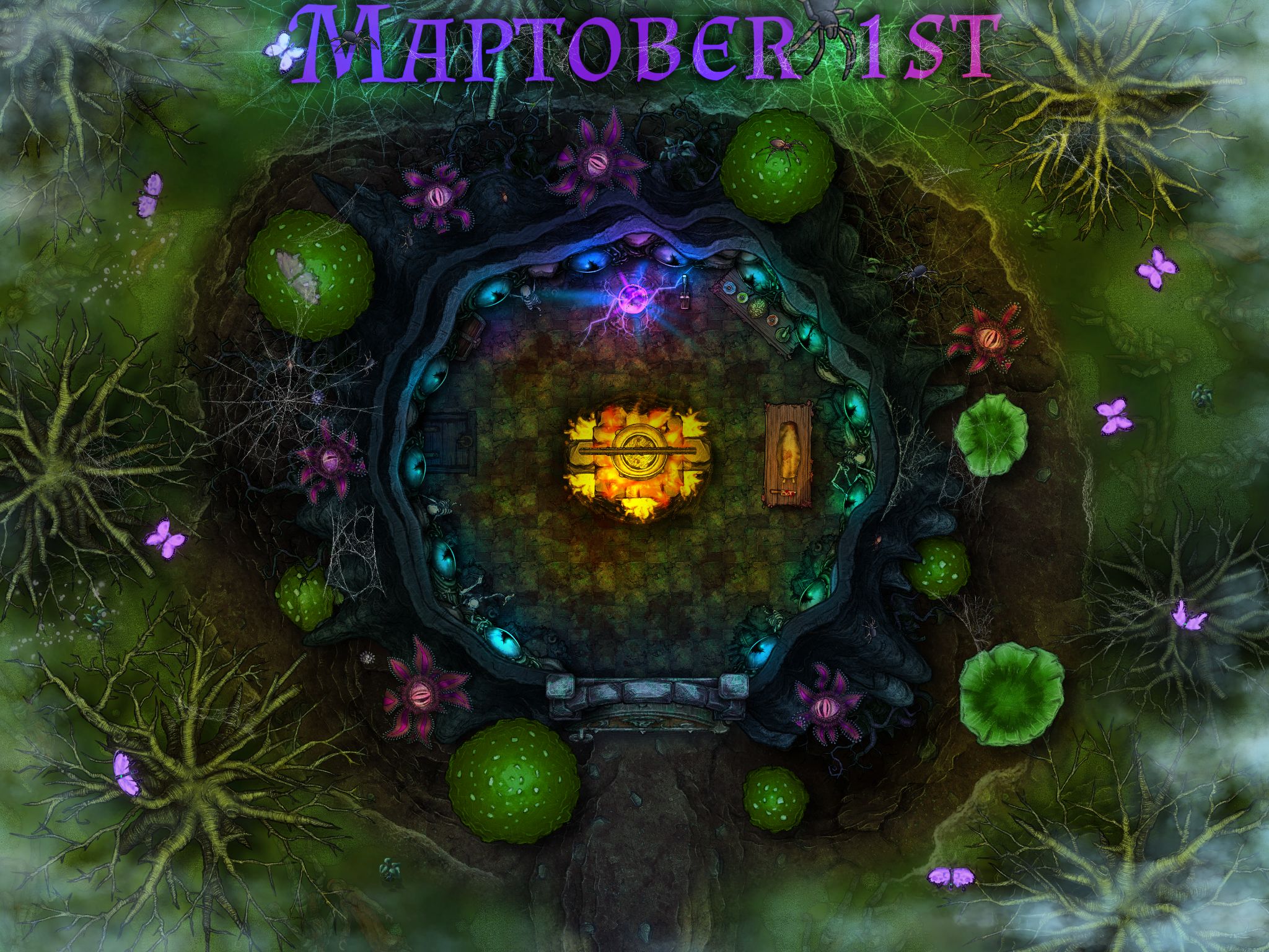 Witches hut | Inkarnate - Create Fantasy Maps Online