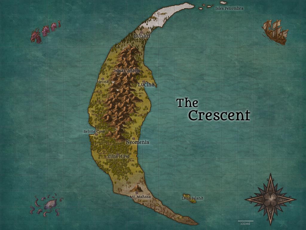 The crescent | Inkarnate - Create Fantasy Maps Online