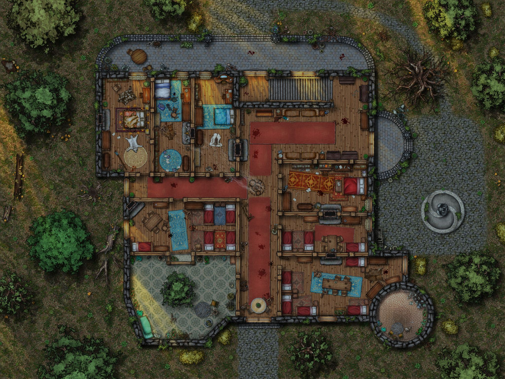 Misty Paths - Inkarnate | Inkarnate - Create Fantasy Maps Online