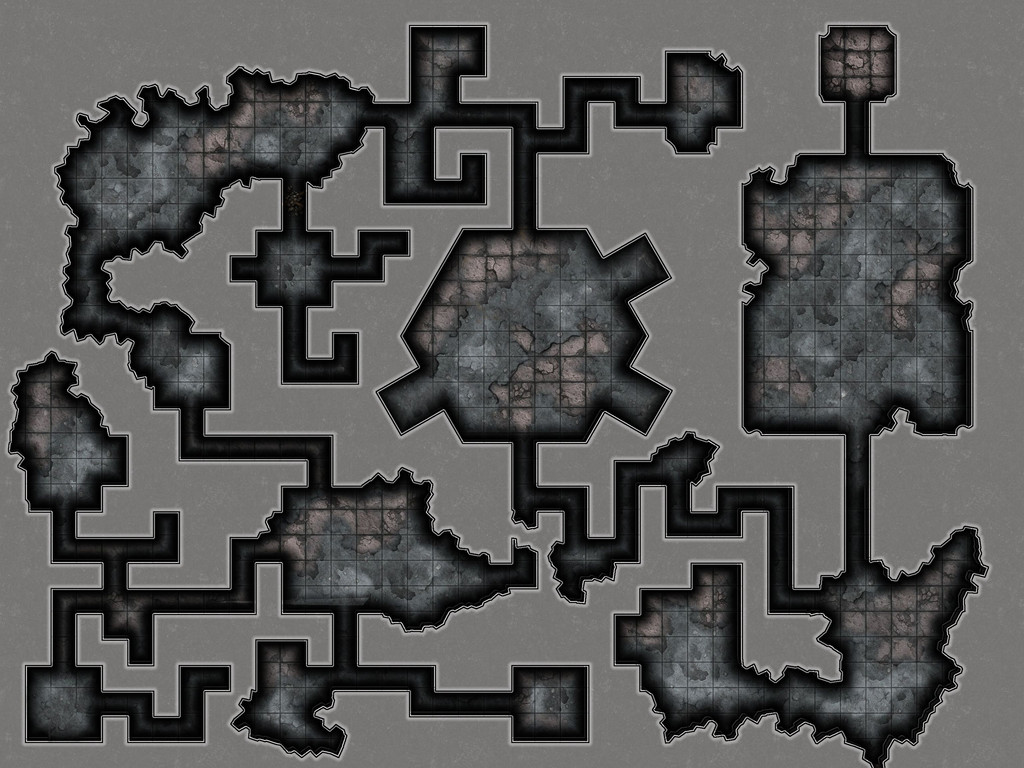 Dungeon Template #1 | Inkarnate - Create Fantasy Maps Online
