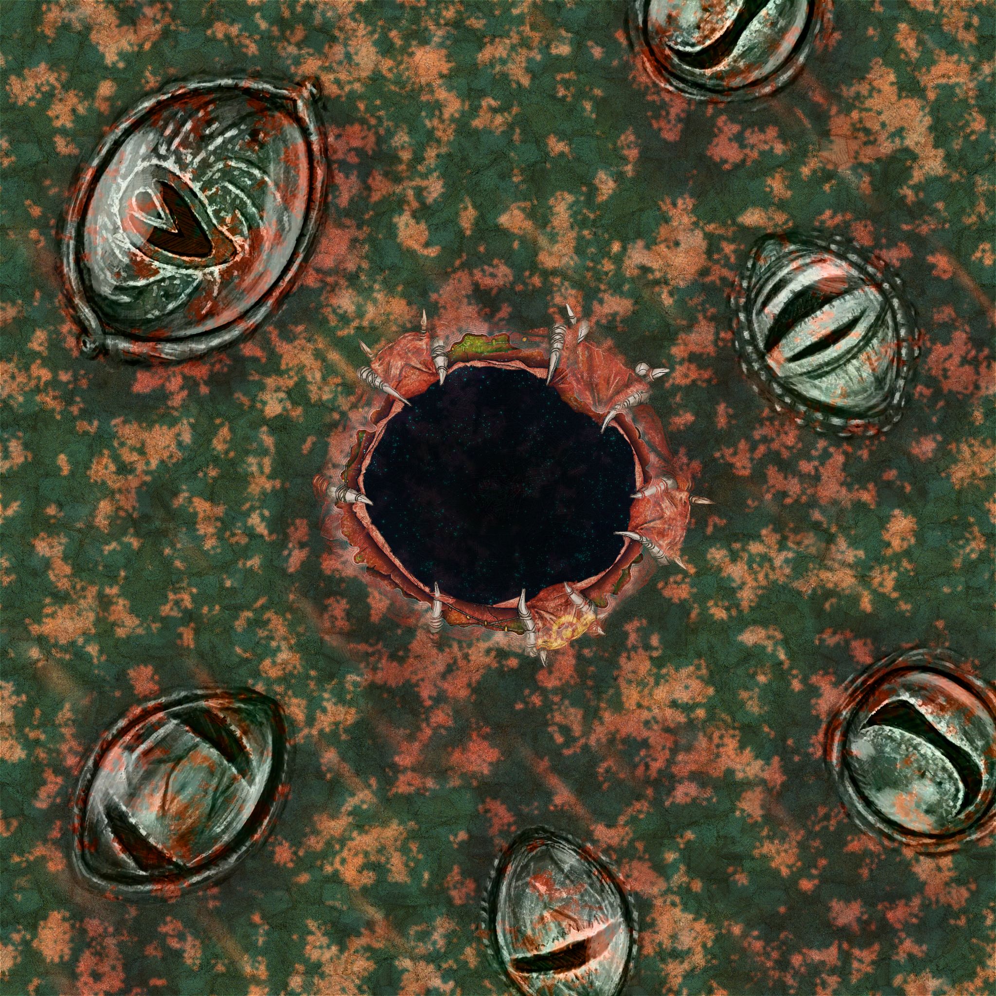 Maptober 22.8 Deep & Dark | Inkarnate - Create Fantasy Maps Online