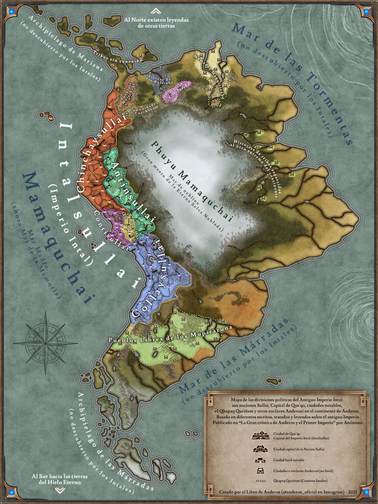 Anderos - Mapa politico Intal | Inkarnate - Create Fantasy Maps Online