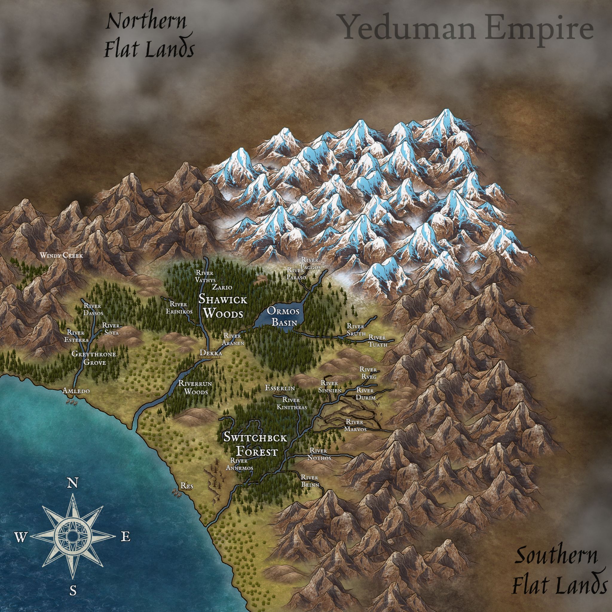 Yeduman Empire | Inkarnate - Create Fantasy Maps Online
