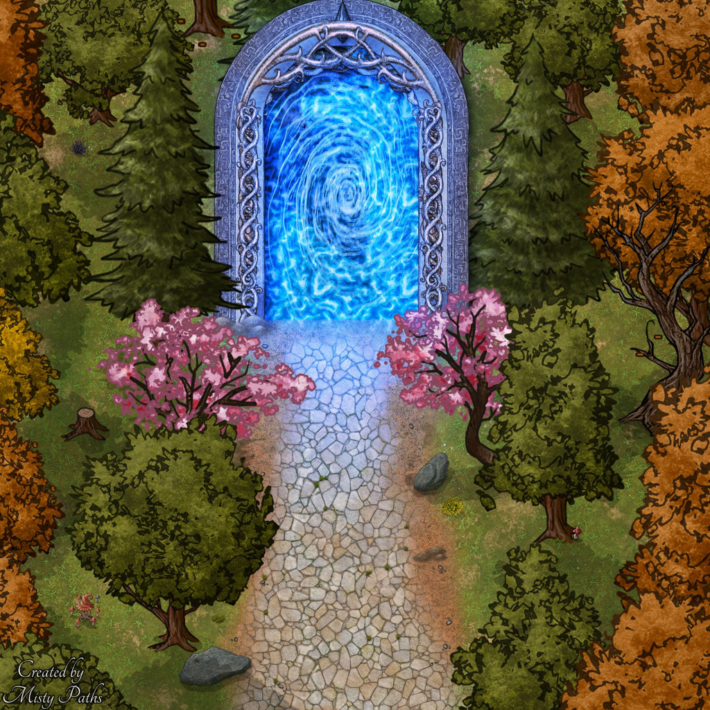 Misty Paths - Inkarnate | Inkarnate - Create Fantasy Maps Online