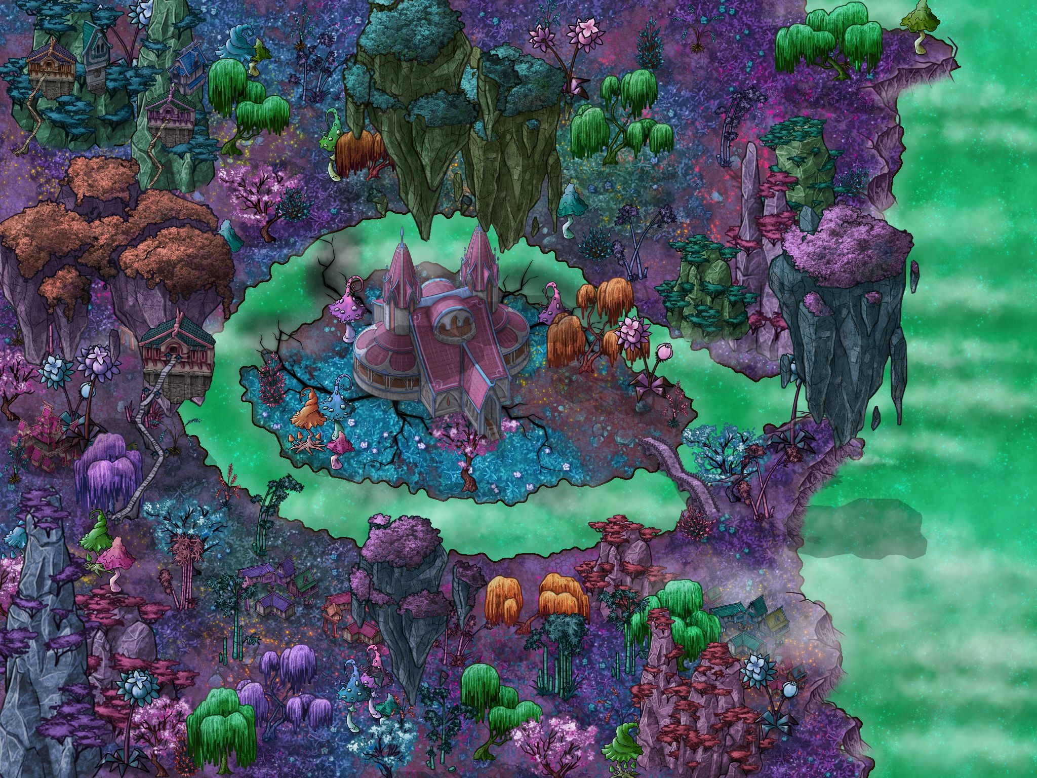 Sotus, Fey City | Inkarnate - Create Fantasy Maps Online