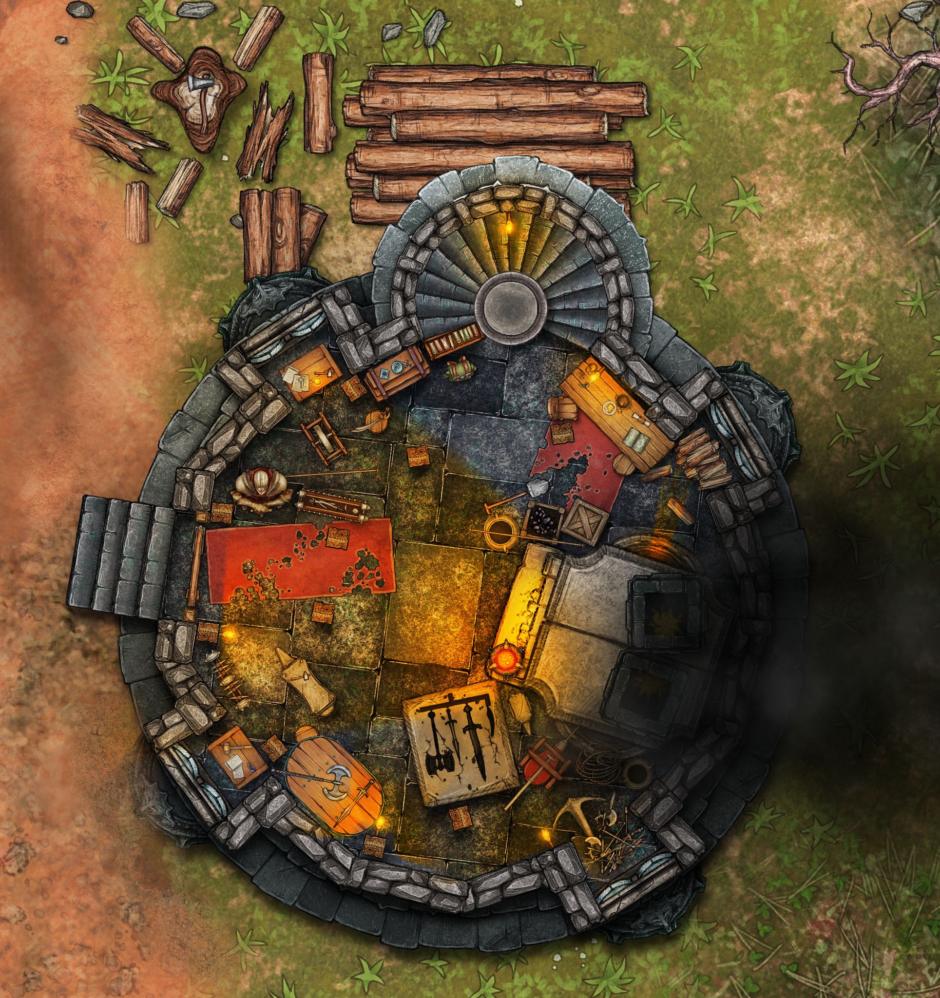 Celen's forge | Inkarnate - Create Fantasy Maps Online