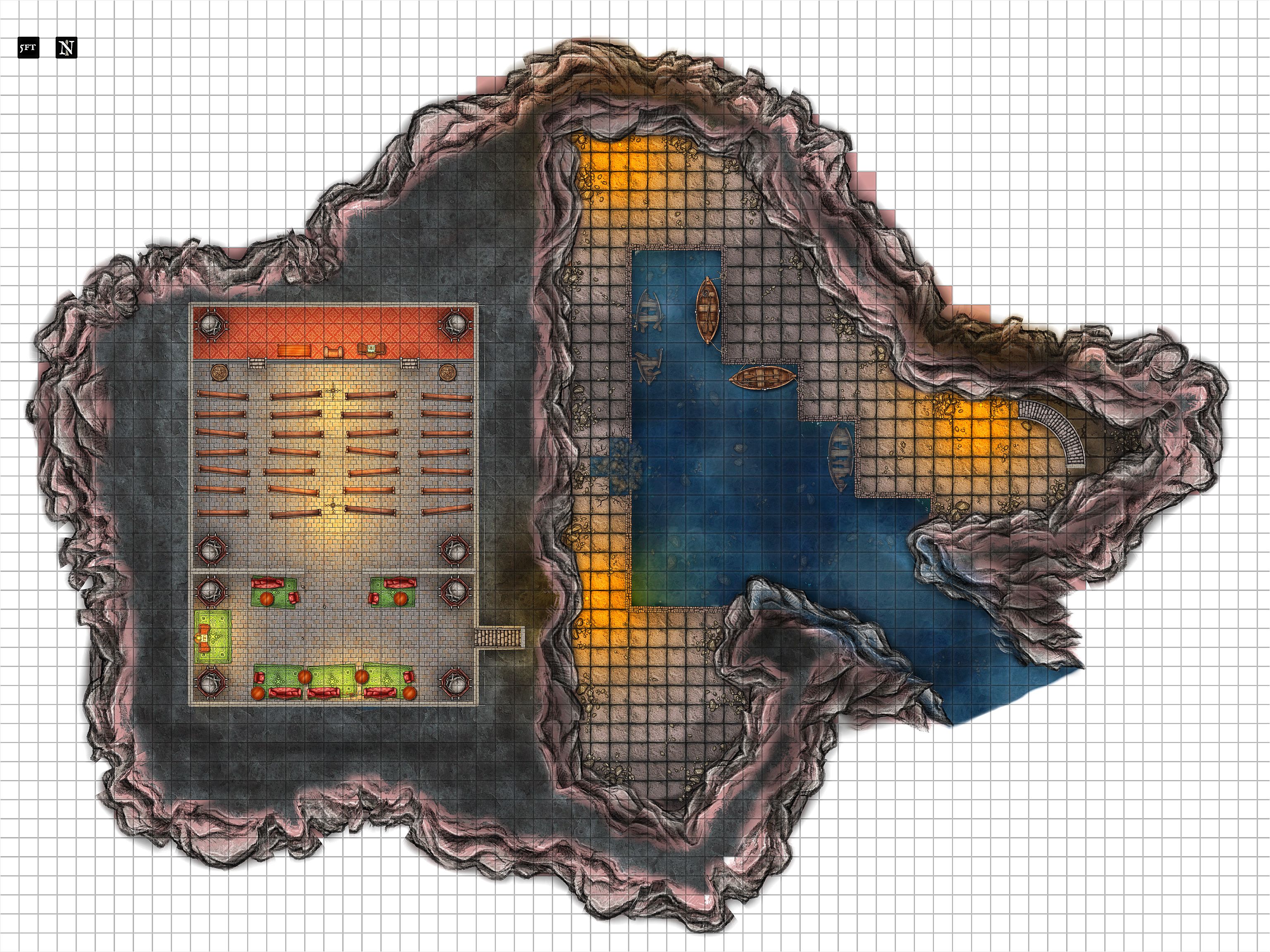 Ores's_Retreat_Lower | Inkarnate - Create Fantasy Maps Online