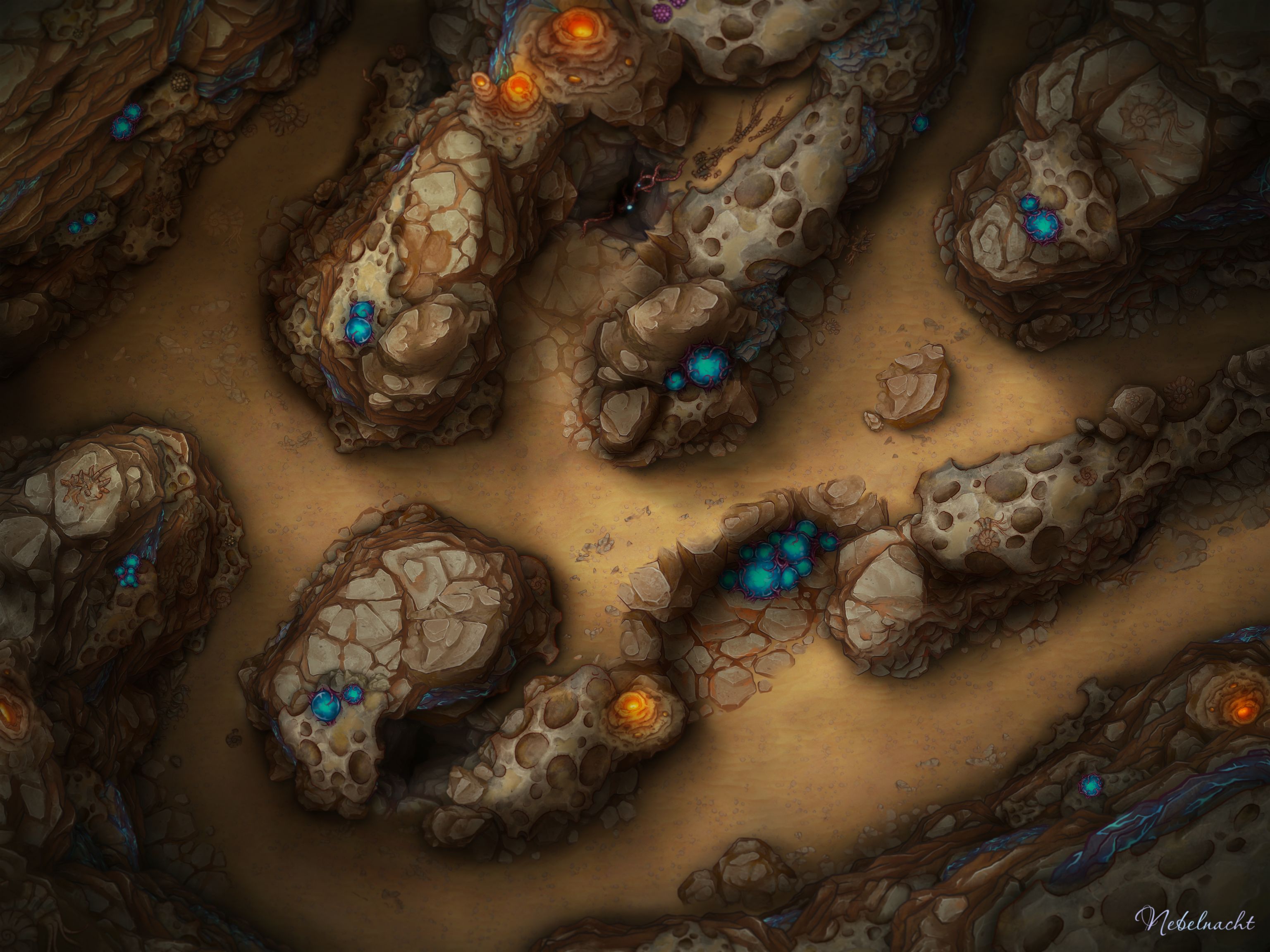 Ancient Oceans | Inkarnate - Create Fantasy Maps Online