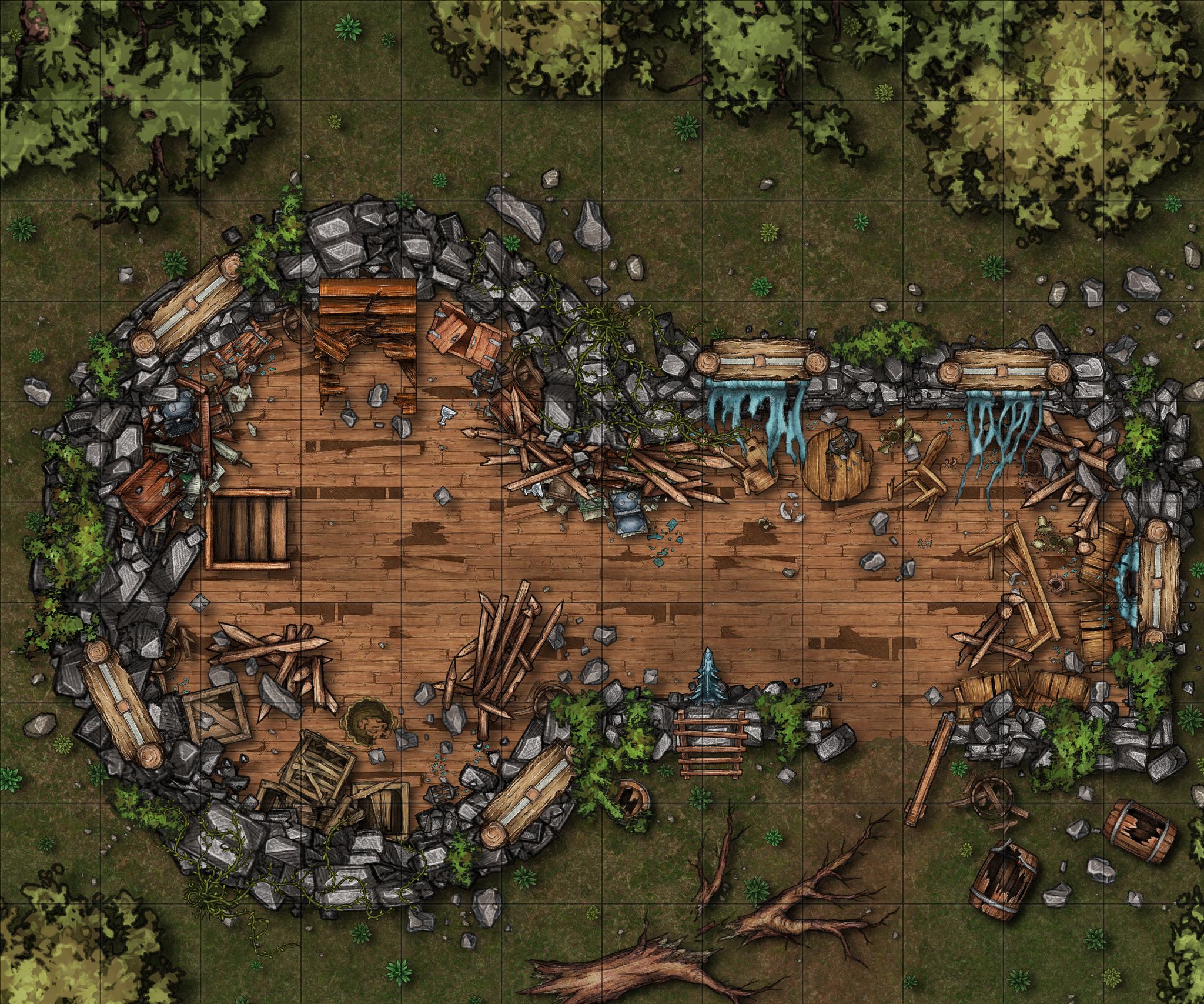 Ruins Tower | Inkarnate - Create Fantasy Maps Online