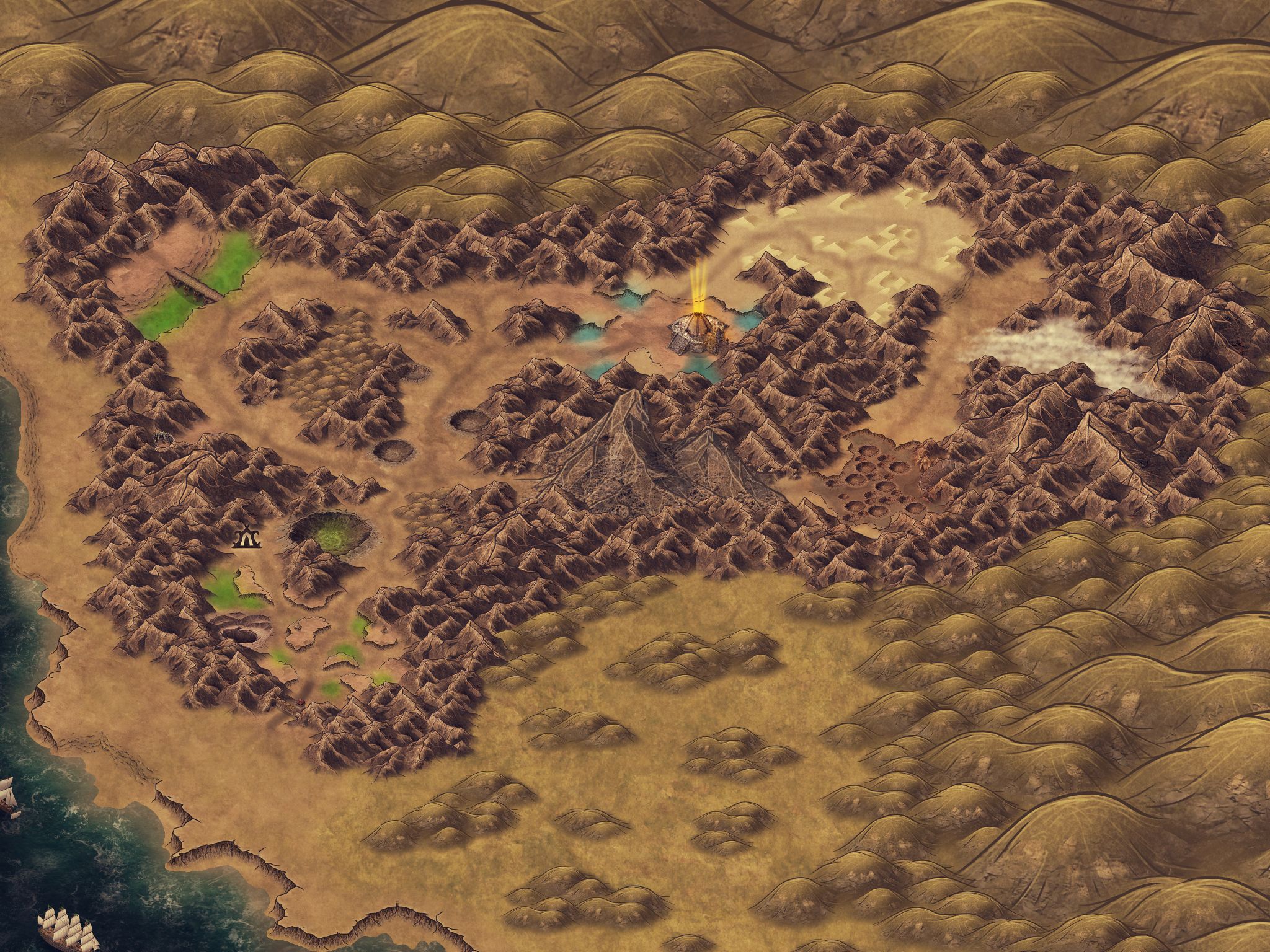 Scrap wall | Inkarnate - Create Fantasy Maps Online