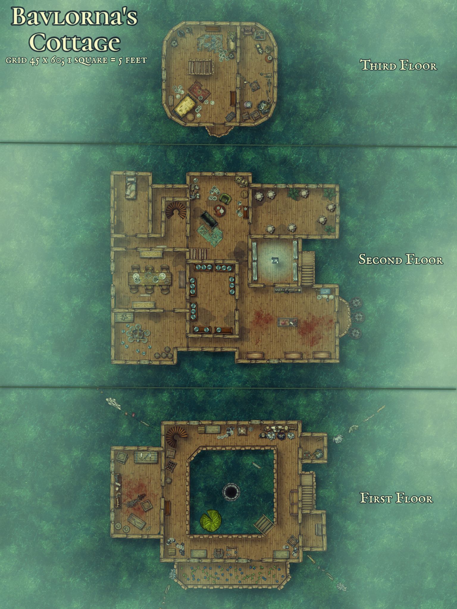 Bavlorna's Cottage | Inkarnate - Create Fantasy Maps Online