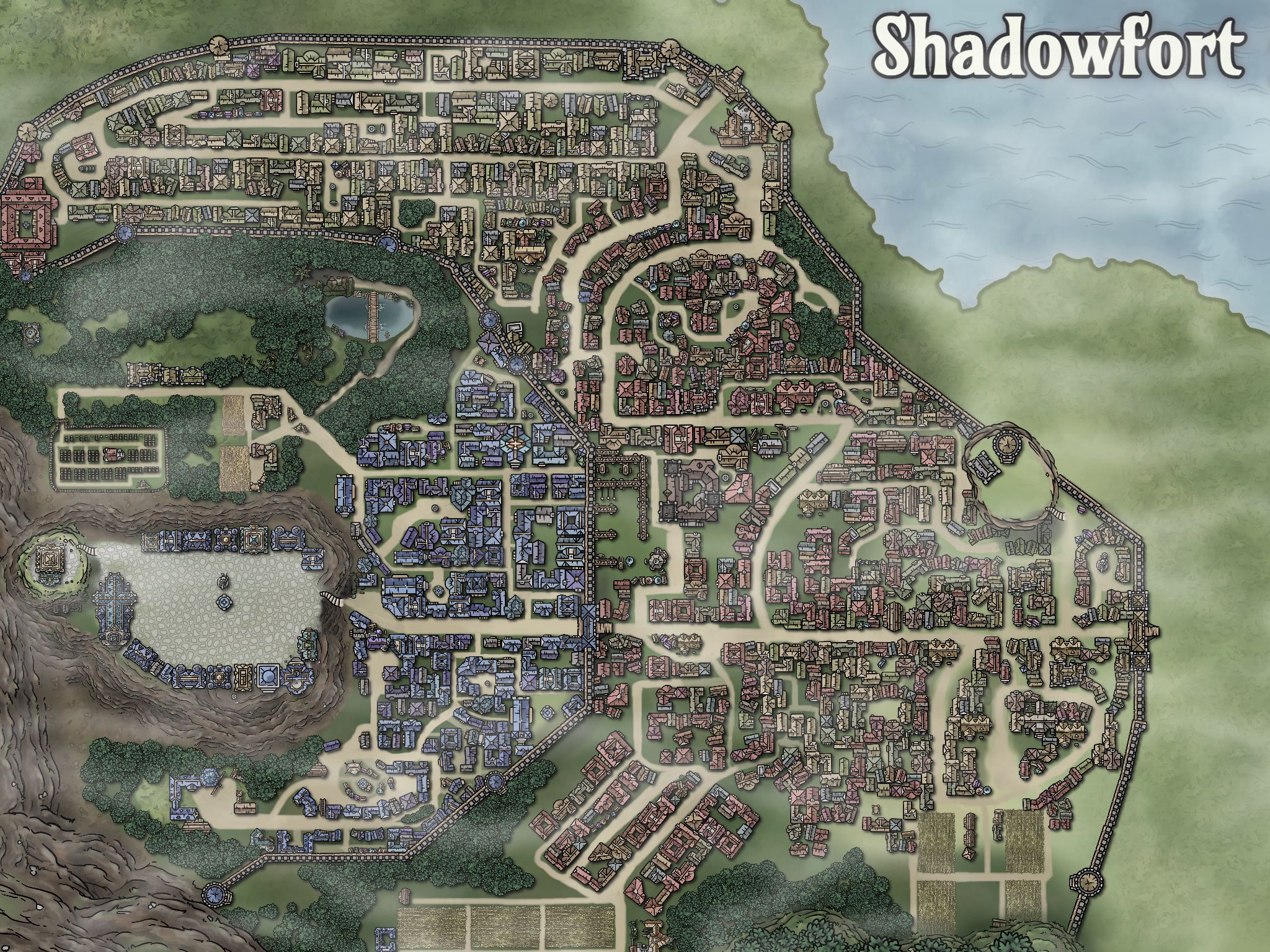 Shadowfort | Inkarnate - Create Fantasy Maps Online
