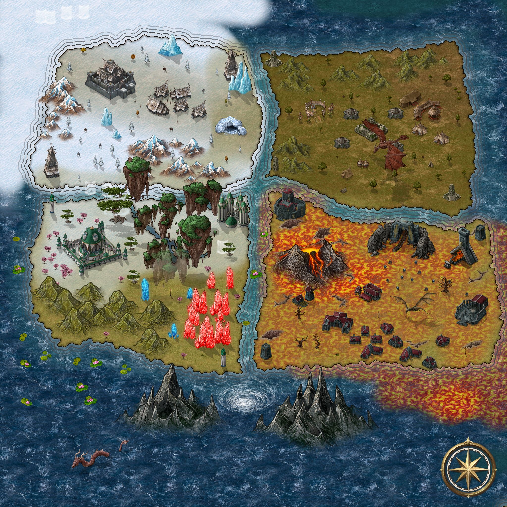 Farrenvell islands | Inkarnate - Create Fantasy Maps Online