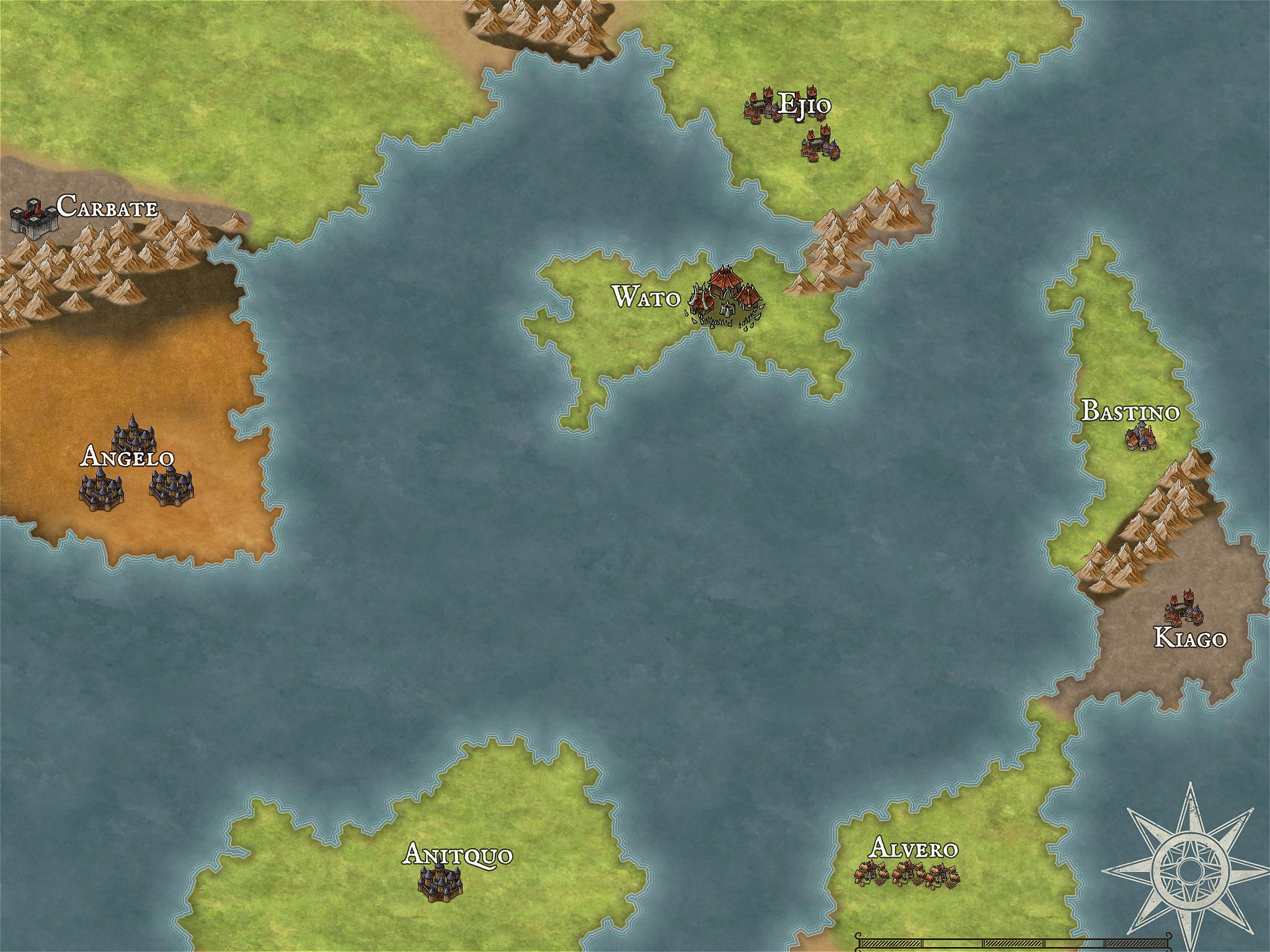 Reid's Odyssey | Inkarnate - Create Fantasy Maps Online