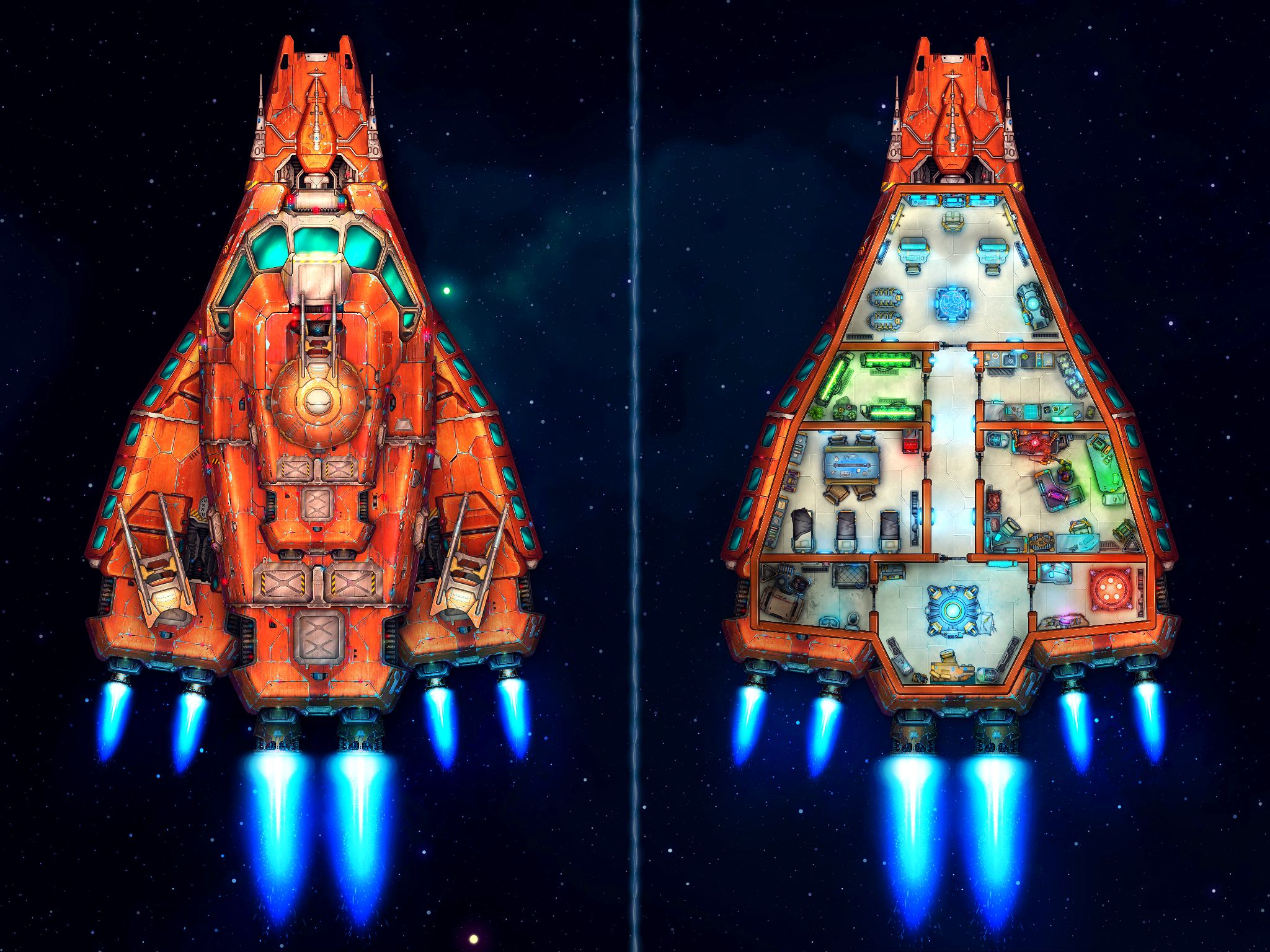 Spaceship I | Inkarnate - Create Fantasy Maps Online