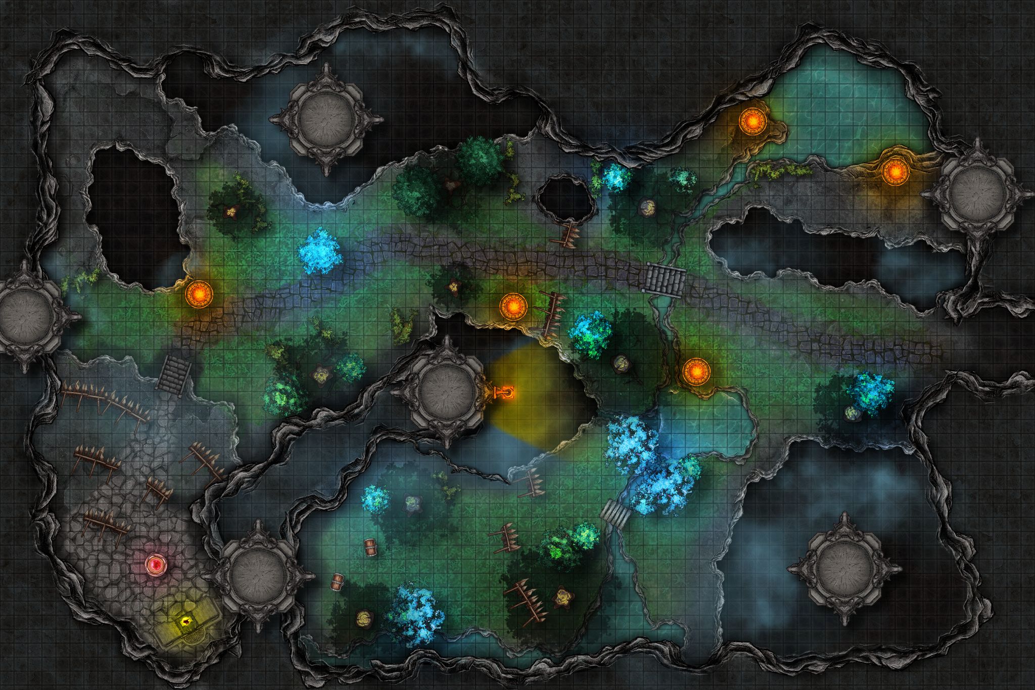 BBEG Ravine | Inkarnate - Create Fantasy Maps Online