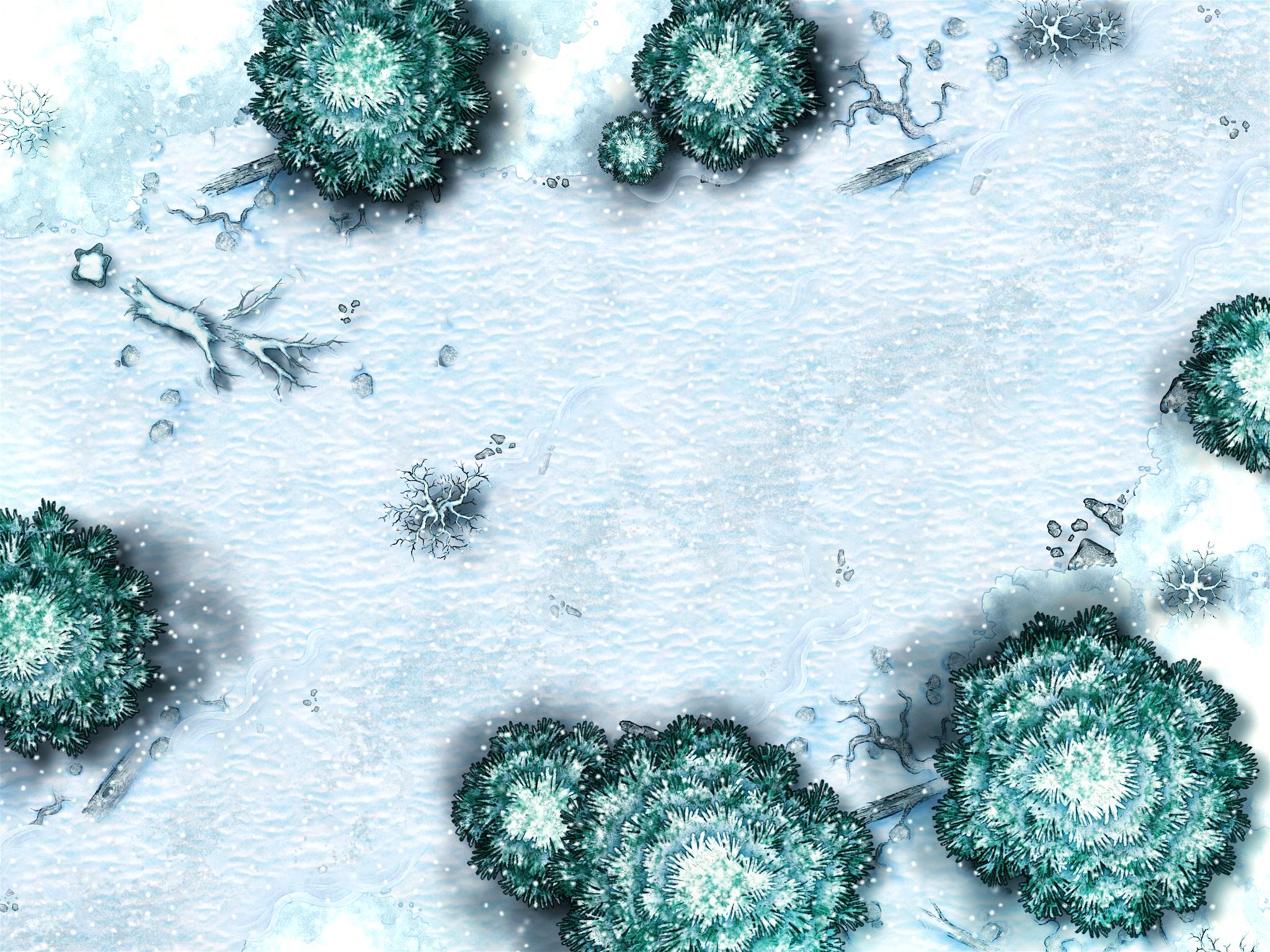 Snowy Road | Inkarnate - Create Fantasy Maps Online