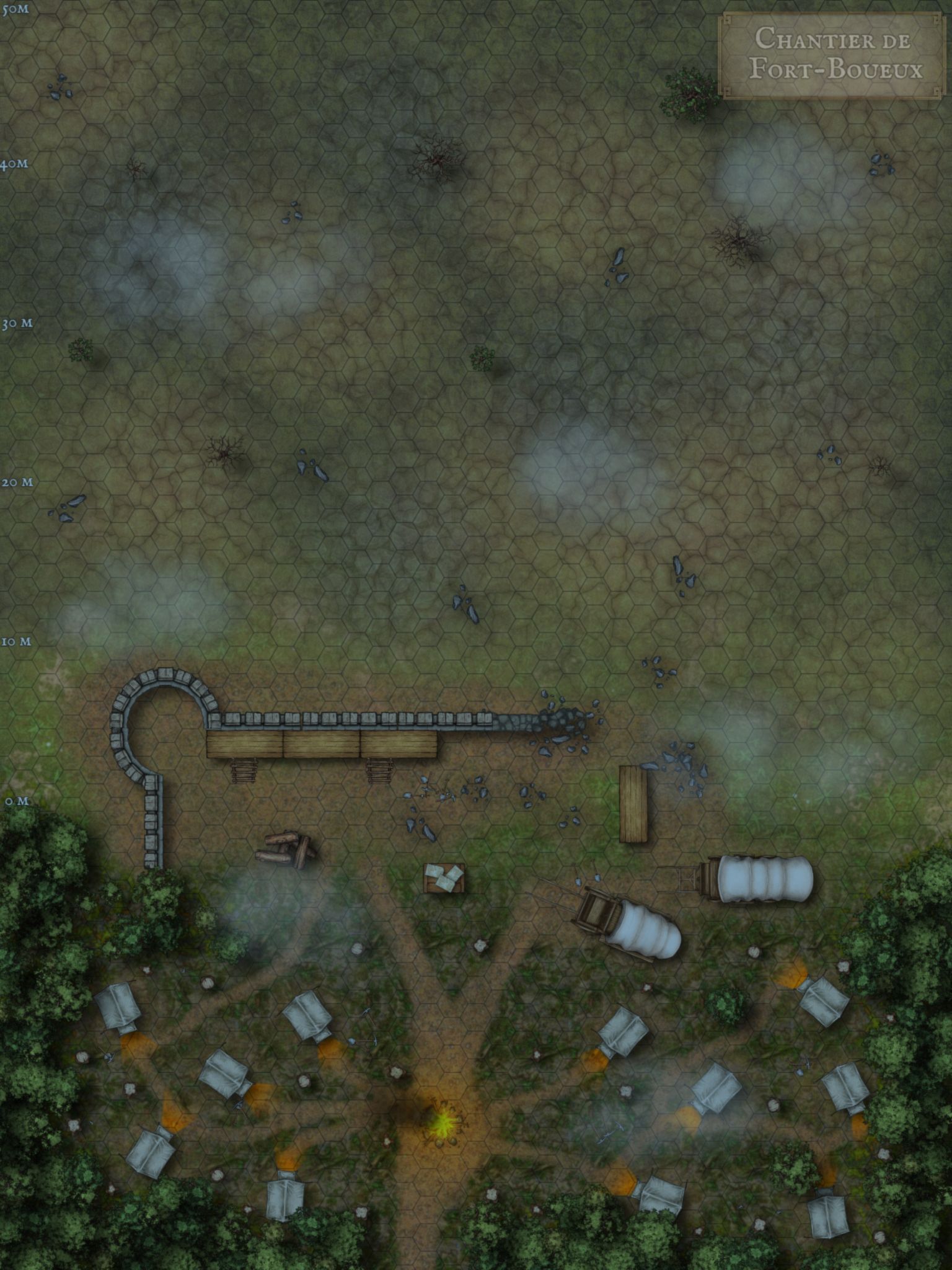 Vengeance Scenario 1 : Chantier de Fort-Boueux | Inkarnate - Create ...