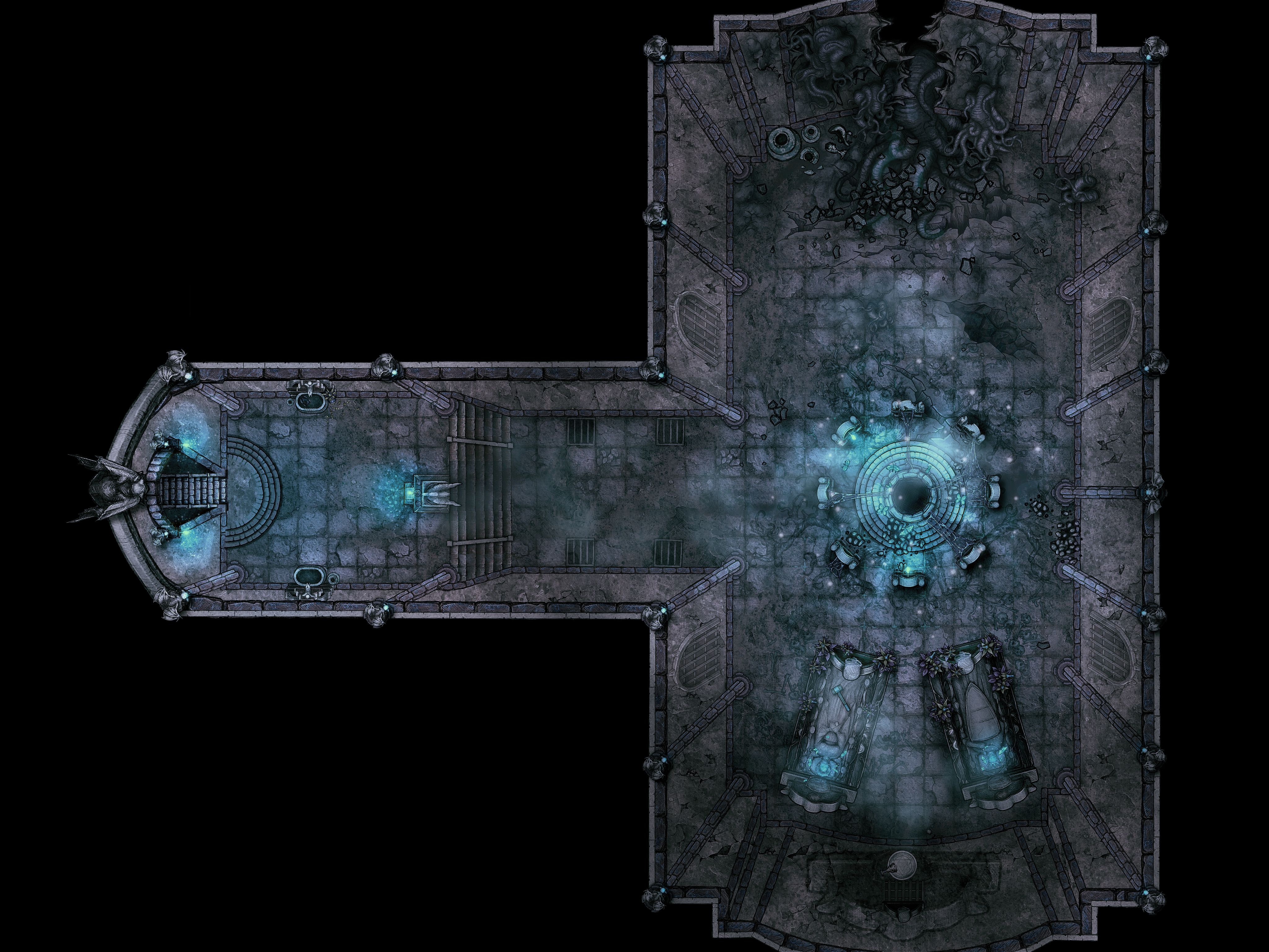 Crypt of the Azule Monarchs | Inkarnate - Create Fantasy Maps Online