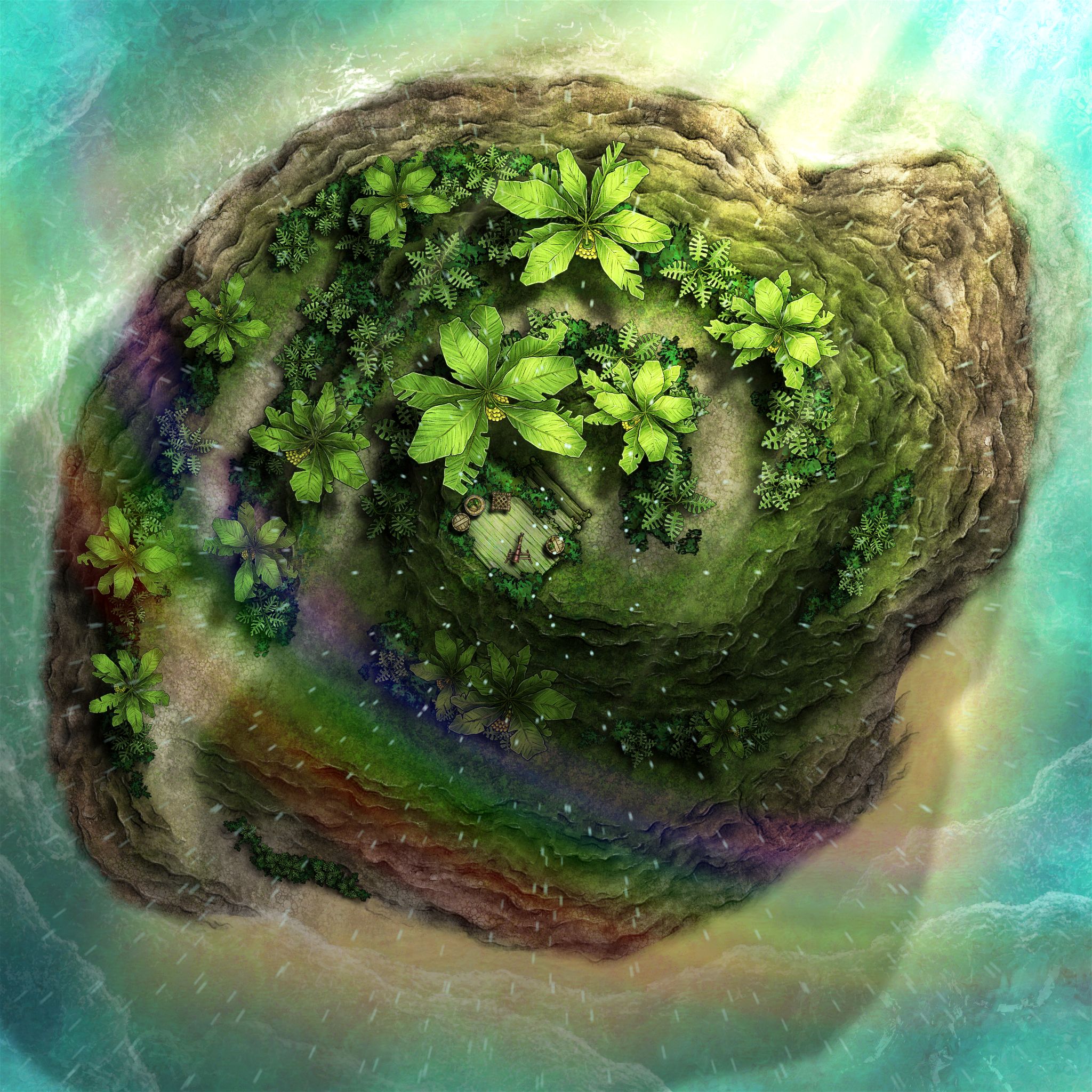 Nautilus Island | Inkarnate - Create Fantasy Maps Online