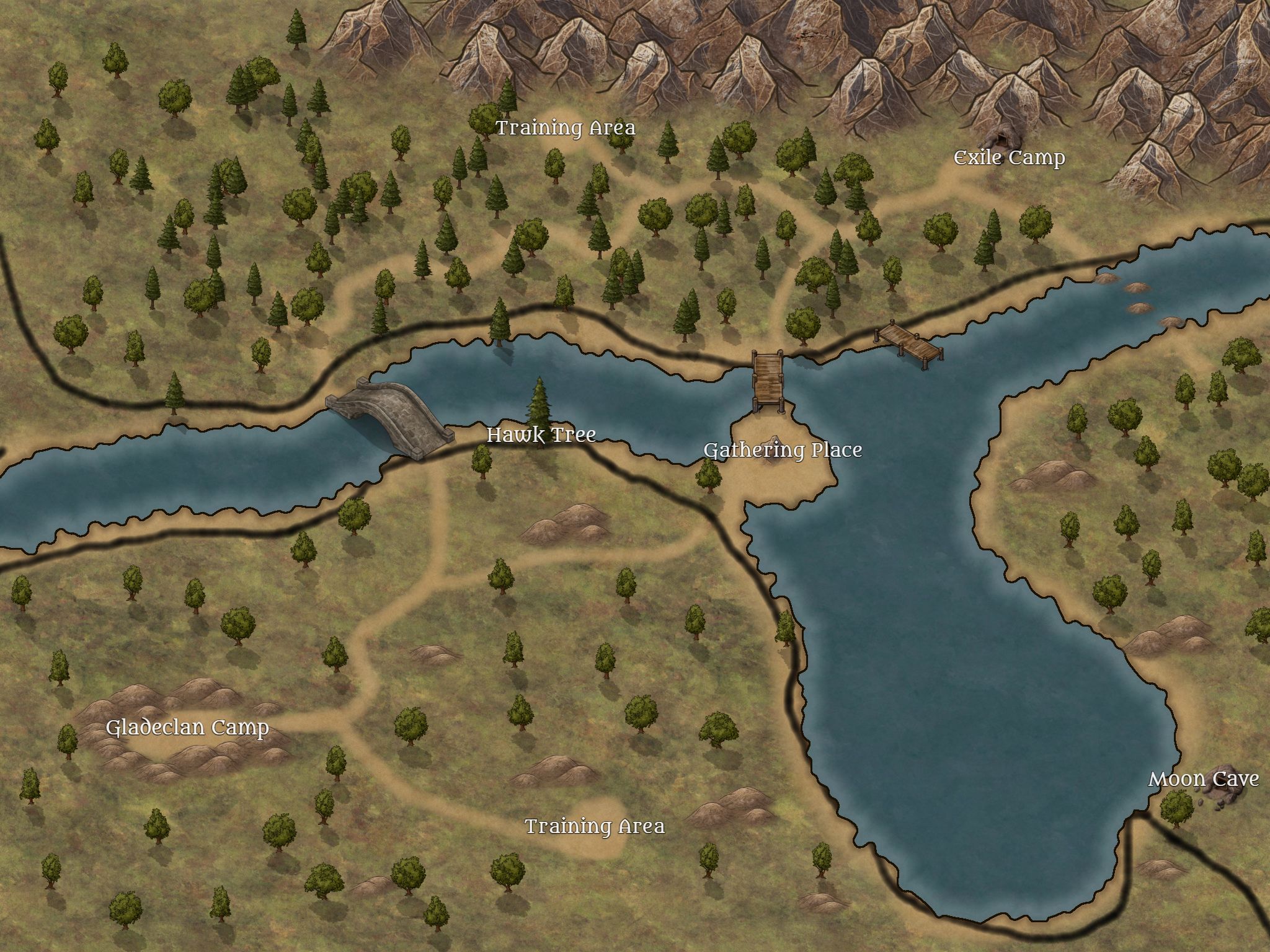 New Gladeclan | Inkarnate - Create Fantasy Maps Online