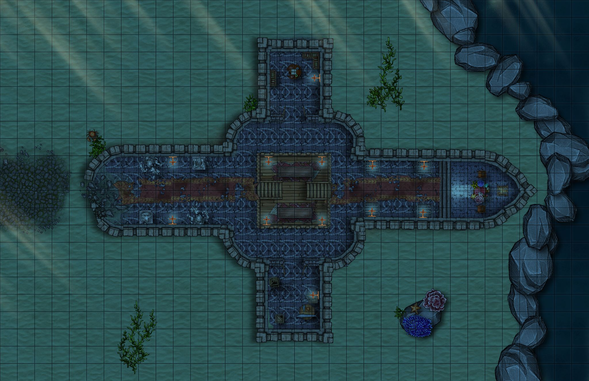 Mertria Cathedral | Inkarnate - Create Fantasy Maps Online