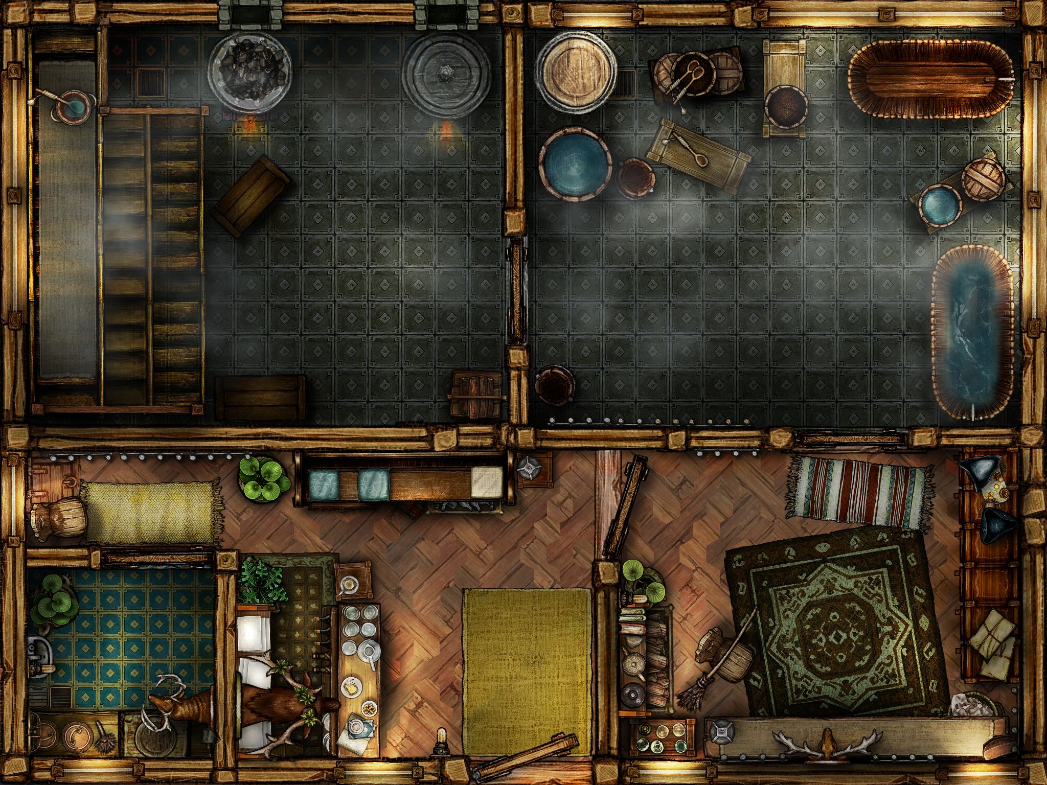 Old Highwayman's Sauna | Inkarnate - Create Fantasy Maps Online