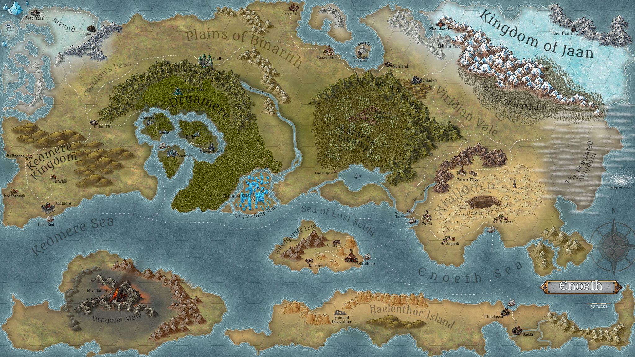 Enoeth | Inkarnate - Create Fantasy Maps Online