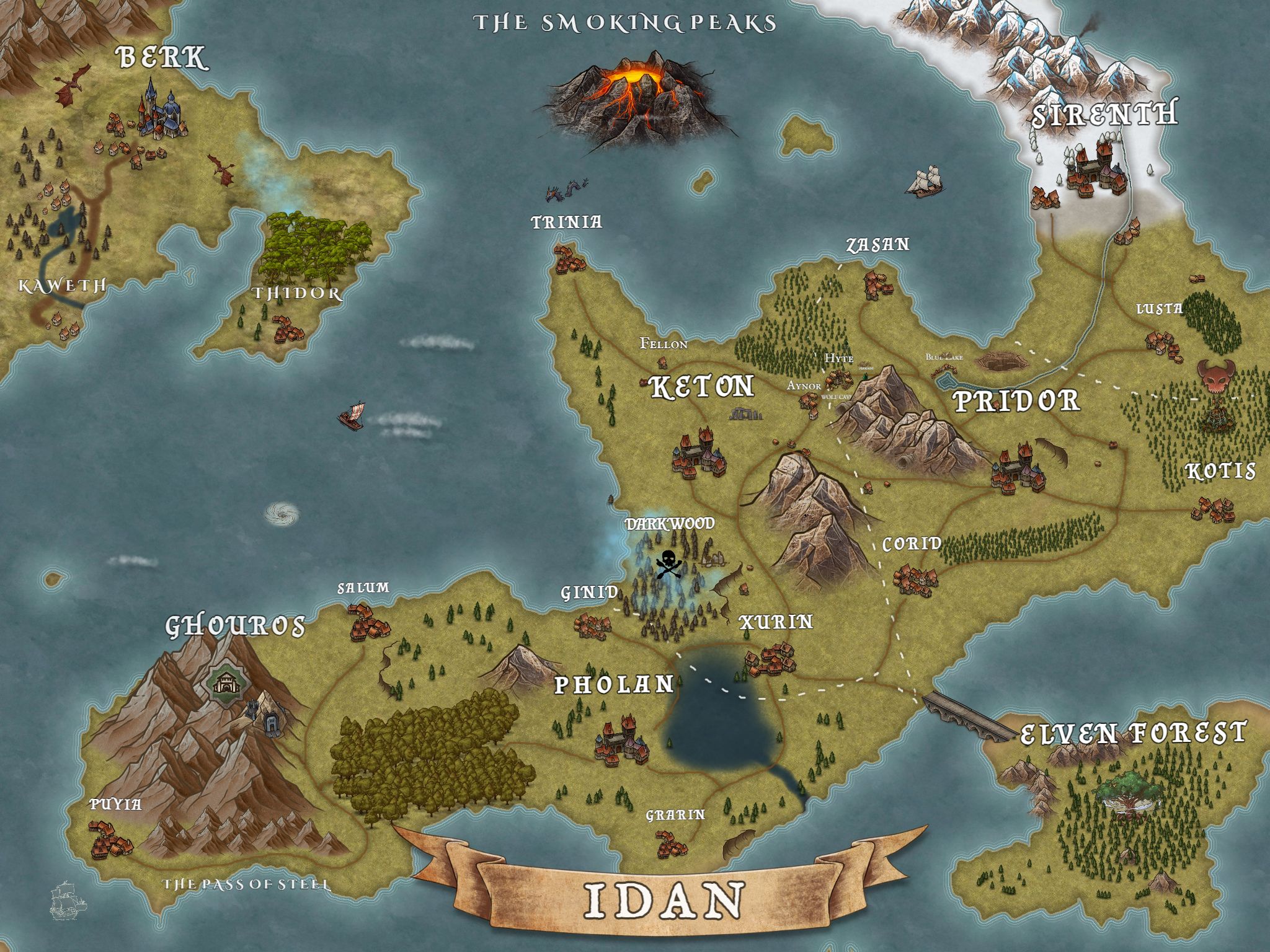 Macedo - Inkarnate | Inkarnate - Create Fantasy Maps Online