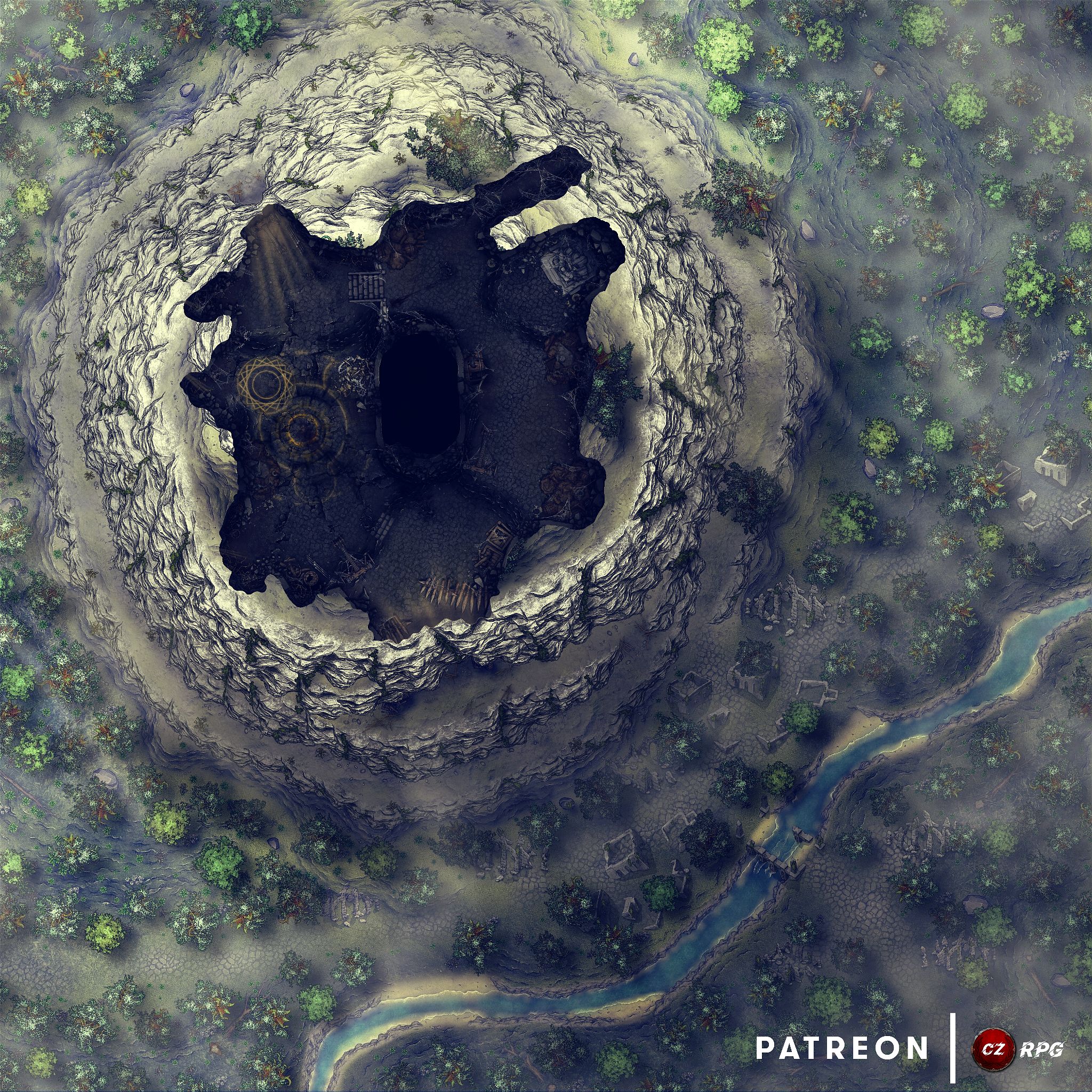 Spire inside | Inkarnate - Create Fantasy Maps Online