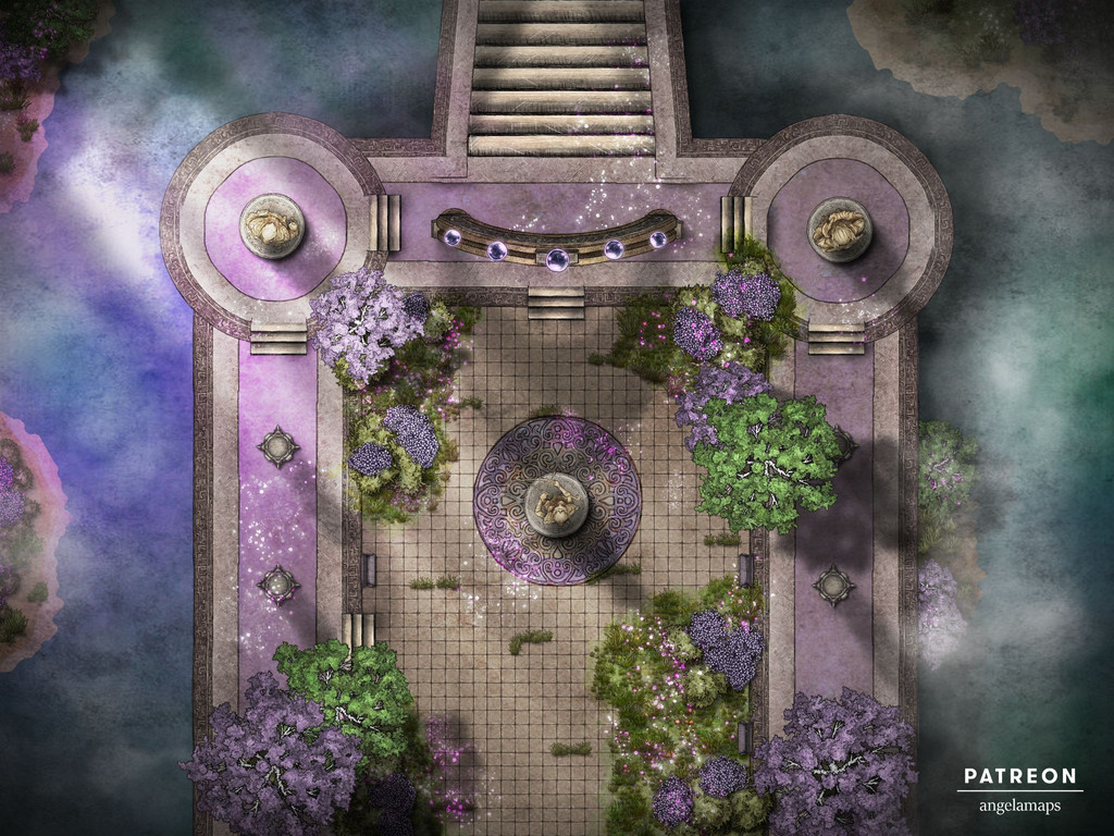 Underdark Waterfall | Inkarnate - Create Fantasy Maps Online