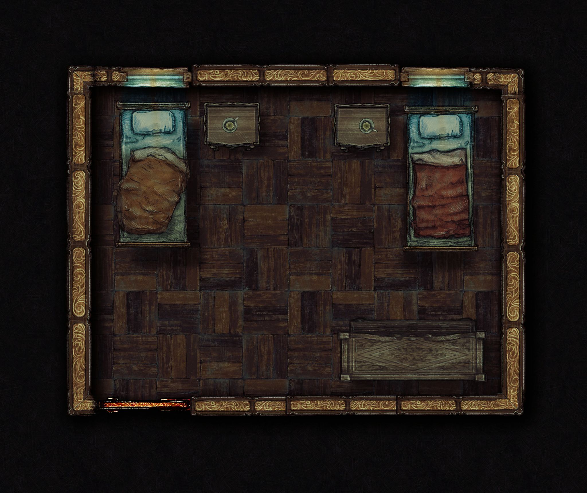 Servants Quarters A | Inkarnate - Create Fantasy Maps Online