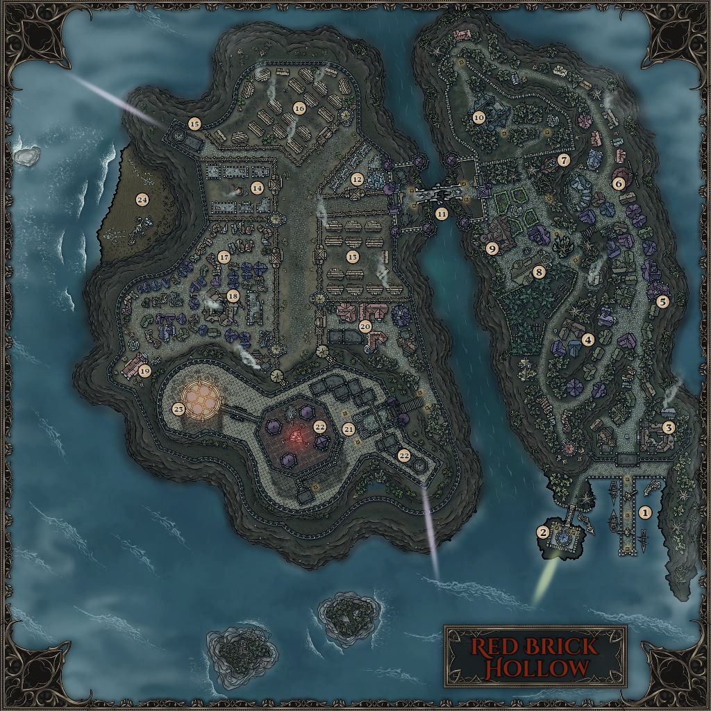Red Brick Hollow | Inkarnate - Create Fantasy Maps Online