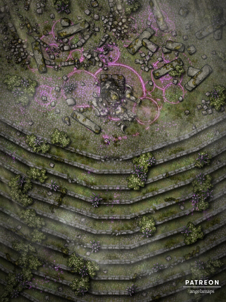 Underdark Waterfall | Inkarnate - Create Fantasy Maps Online