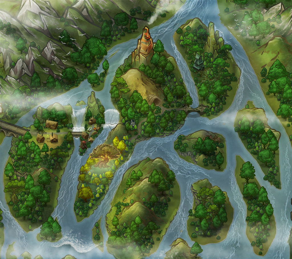 Widenstrom Delta | Inkarnate - Create Fantasy Maps Online