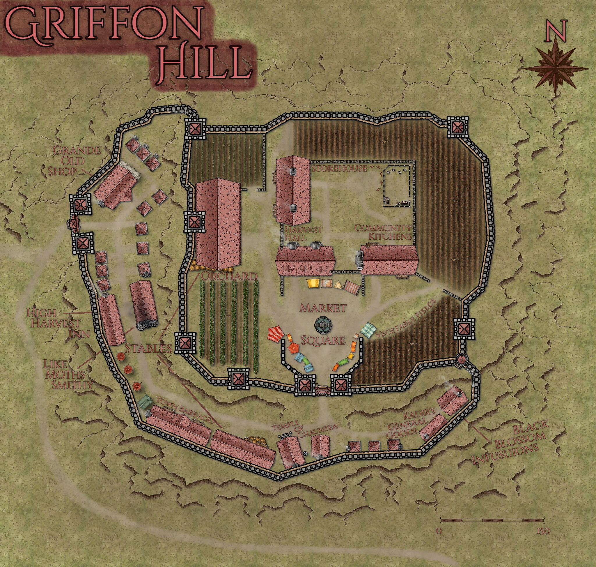 Griffon Hill | Inkarnate - Create Fantasy Maps Online