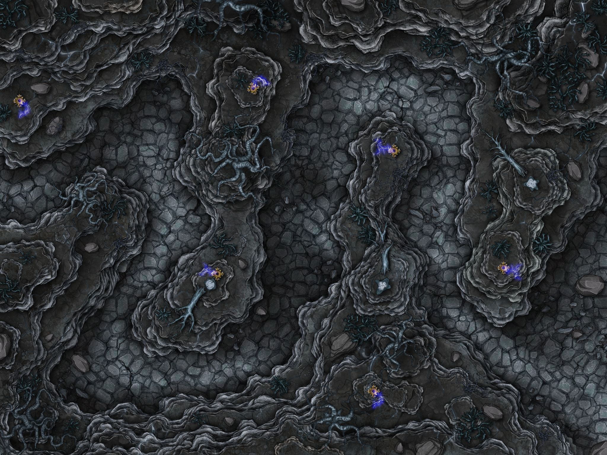 Yon Cavern | Inkarnate - Create Fantasy Maps Online