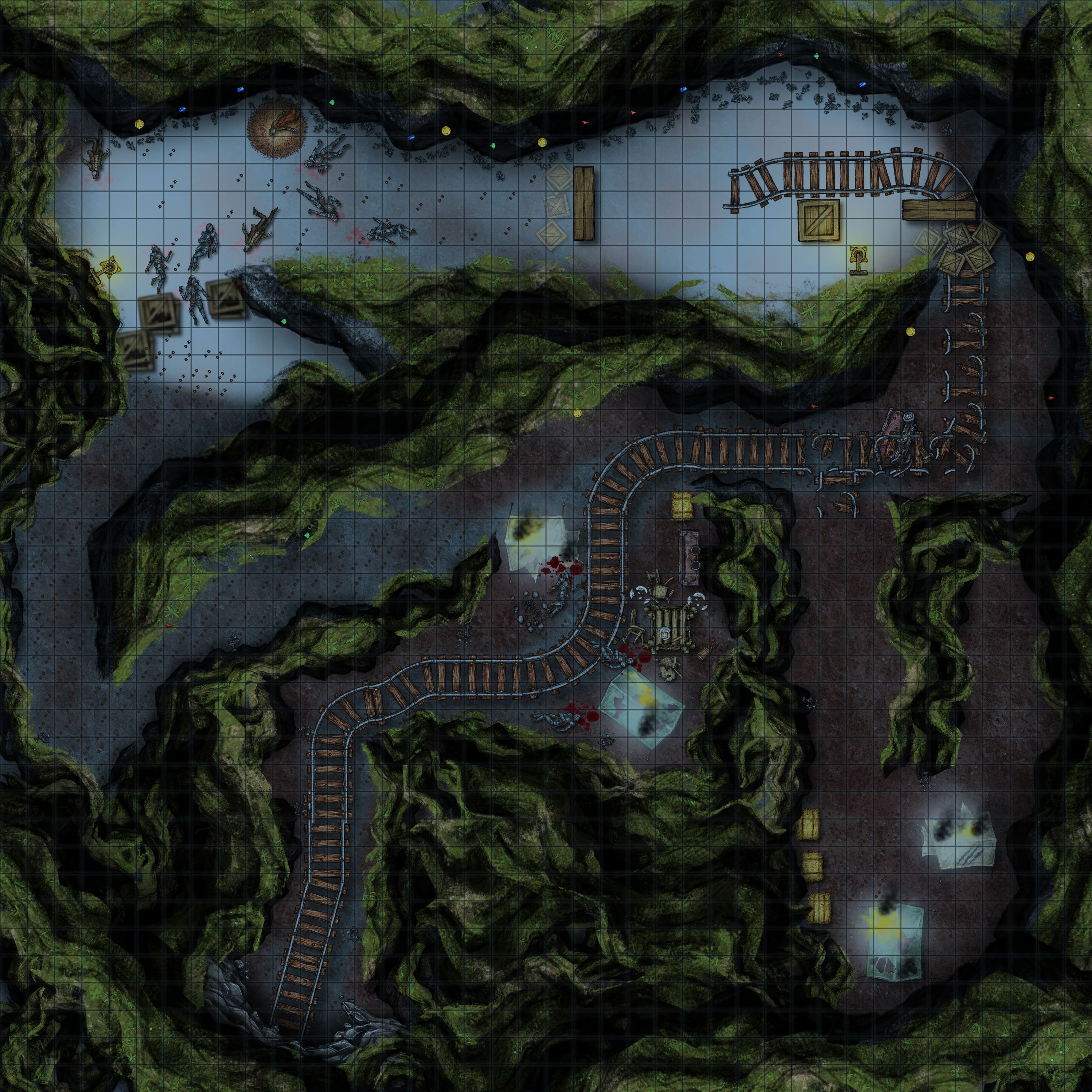 Beccela Hills mine | Inkarnate - Create Fantasy Maps Online