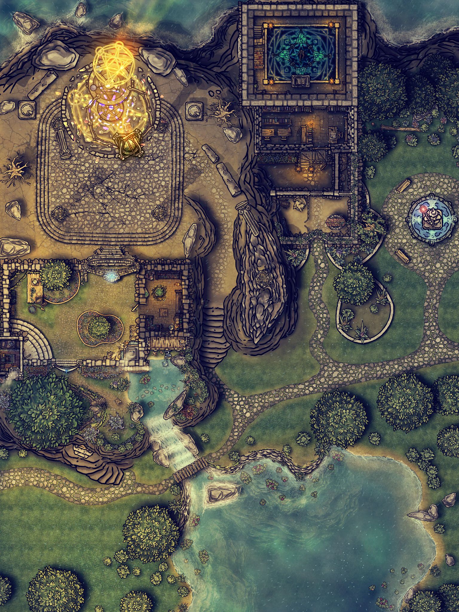 A Quiet Prison | Inkarnate - Create Fantasy Maps Online