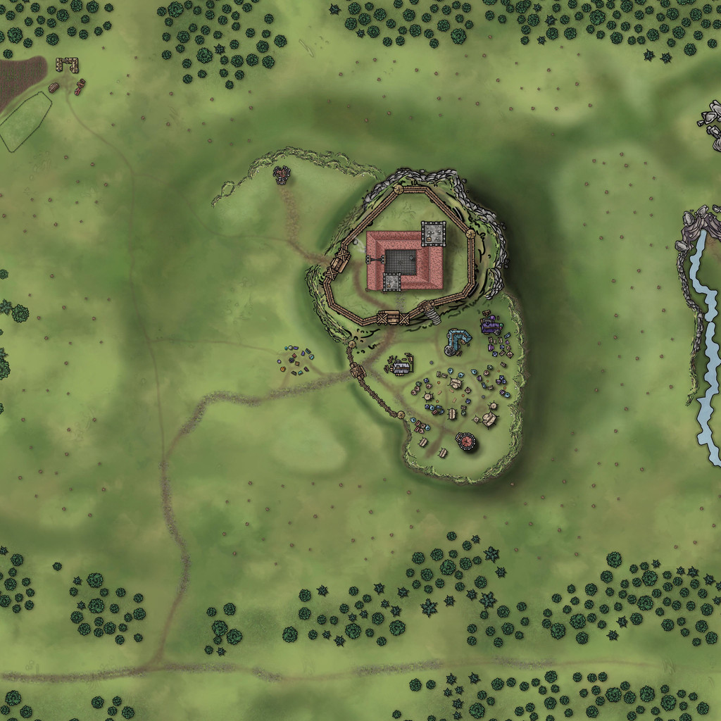 Ambush road | Inkarnate - Create Fantasy Maps Online